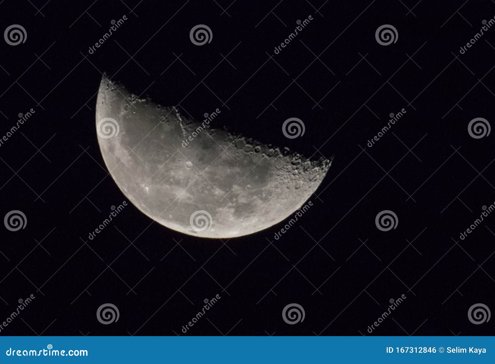 Vista da Terra da Lua foto de stock. Imagem de terra - 167312846