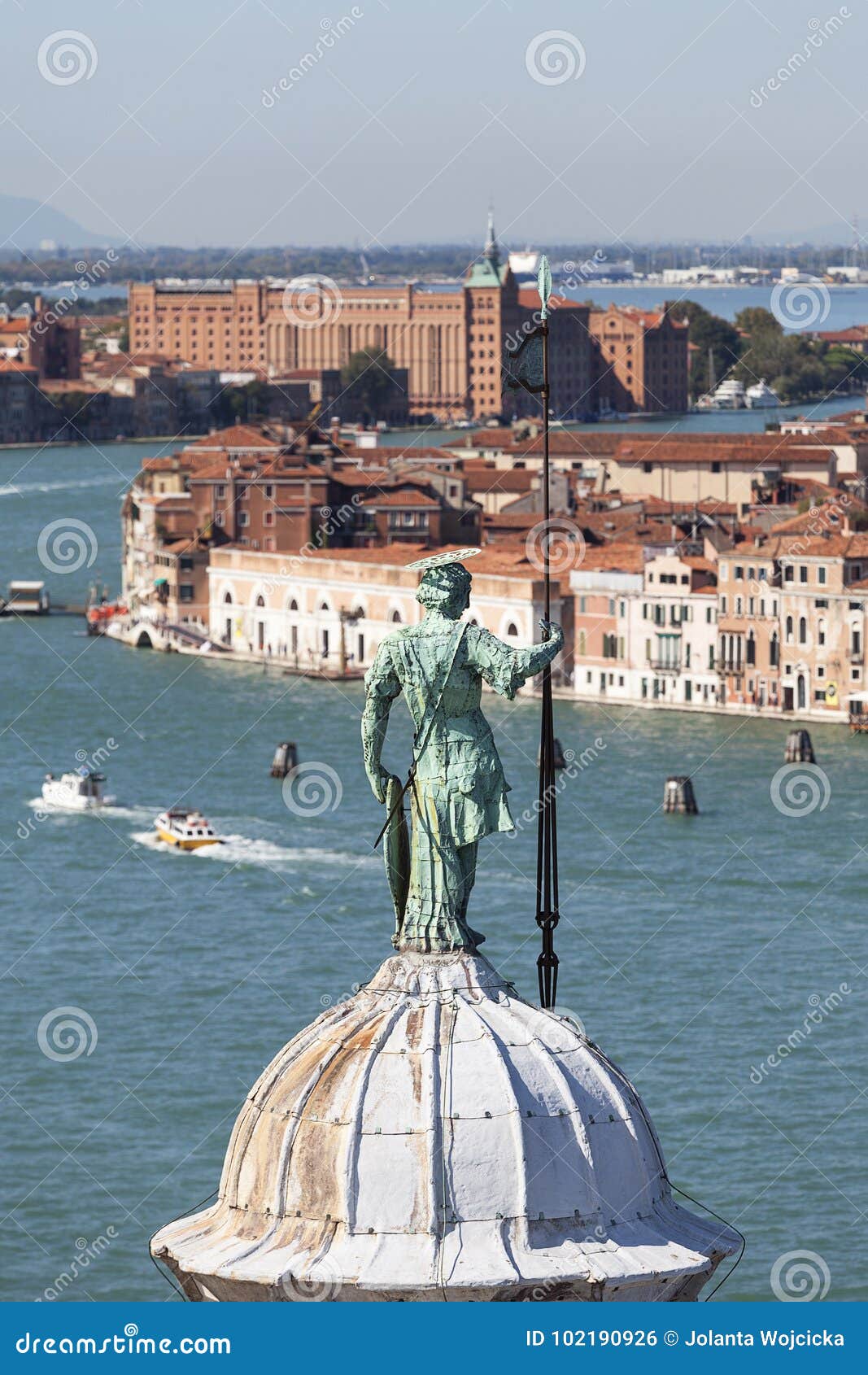Vista Dal Campanile Della Chiesa Di San Giorgio Maggiore Sul Canale Di ... Vista Dal Campanile Della Chiesa Di San Giorgio Maggiore Sul Canale Di ...