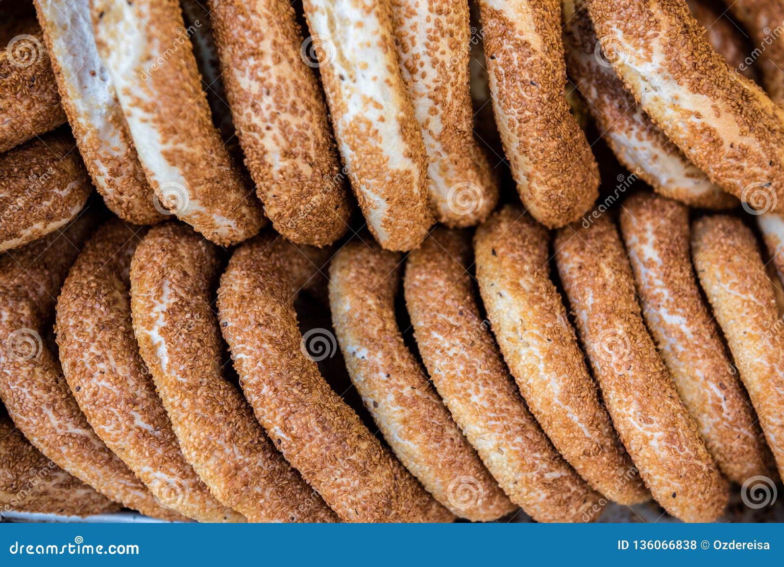 Vista Del Panecillo, Comida Tradicional De La Calle Foto de archivo ...
