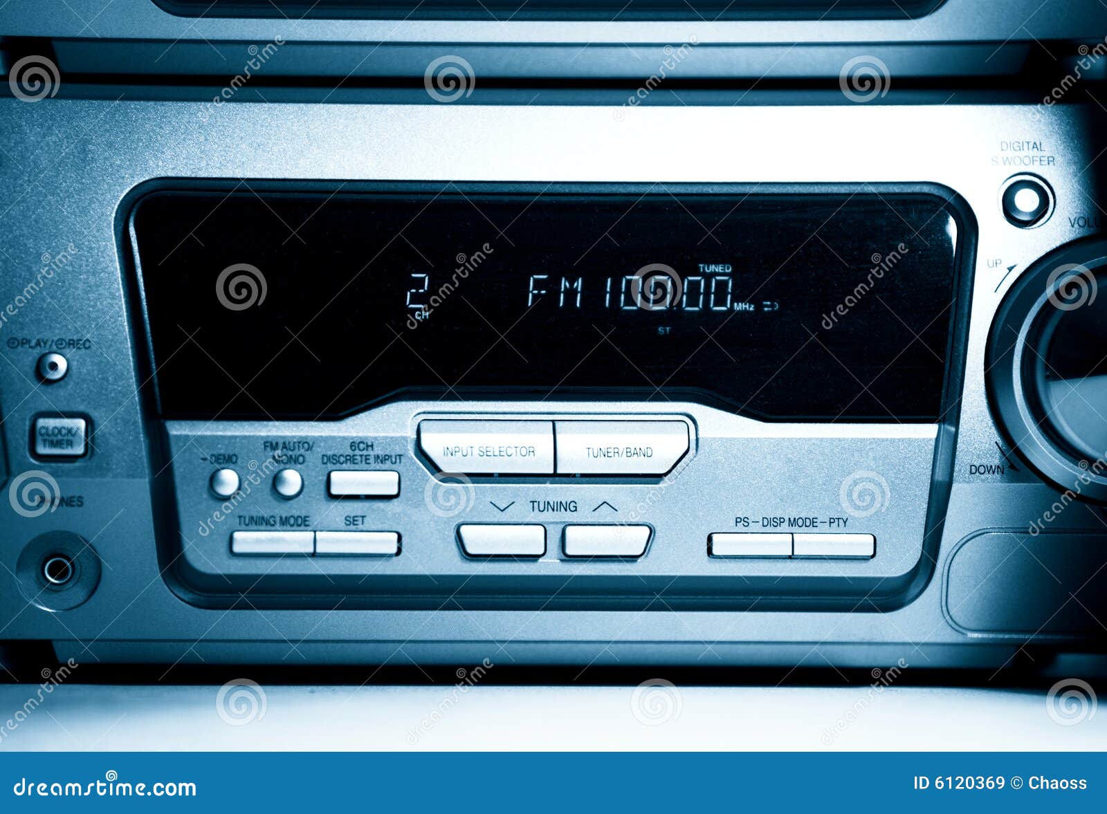 Vista Delantera De Radio Moderna Imagen de archivo - Imagen de sistema ...