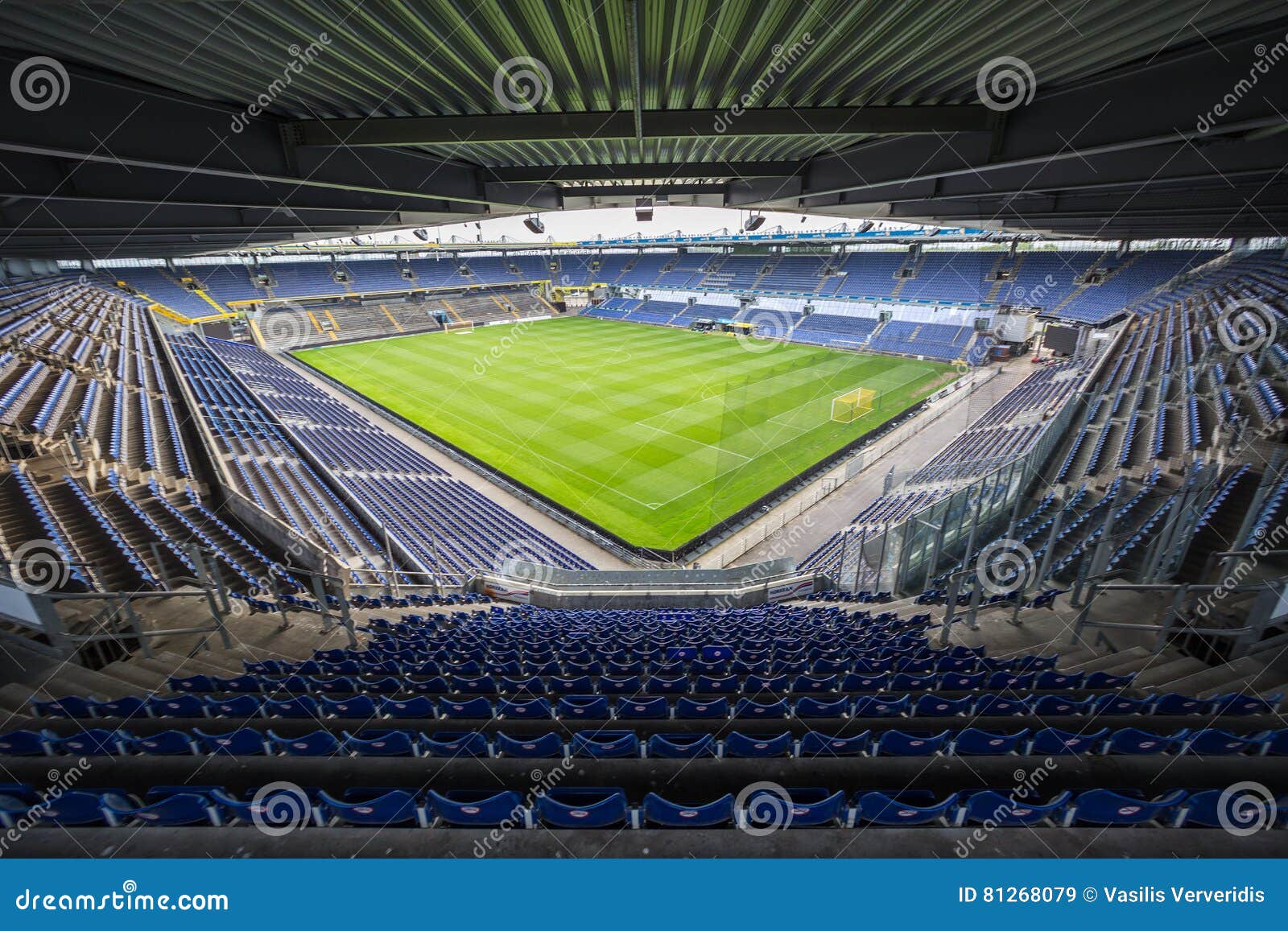 Vista Interior De La Arena De Brondby Imagen de archivo editorial ...