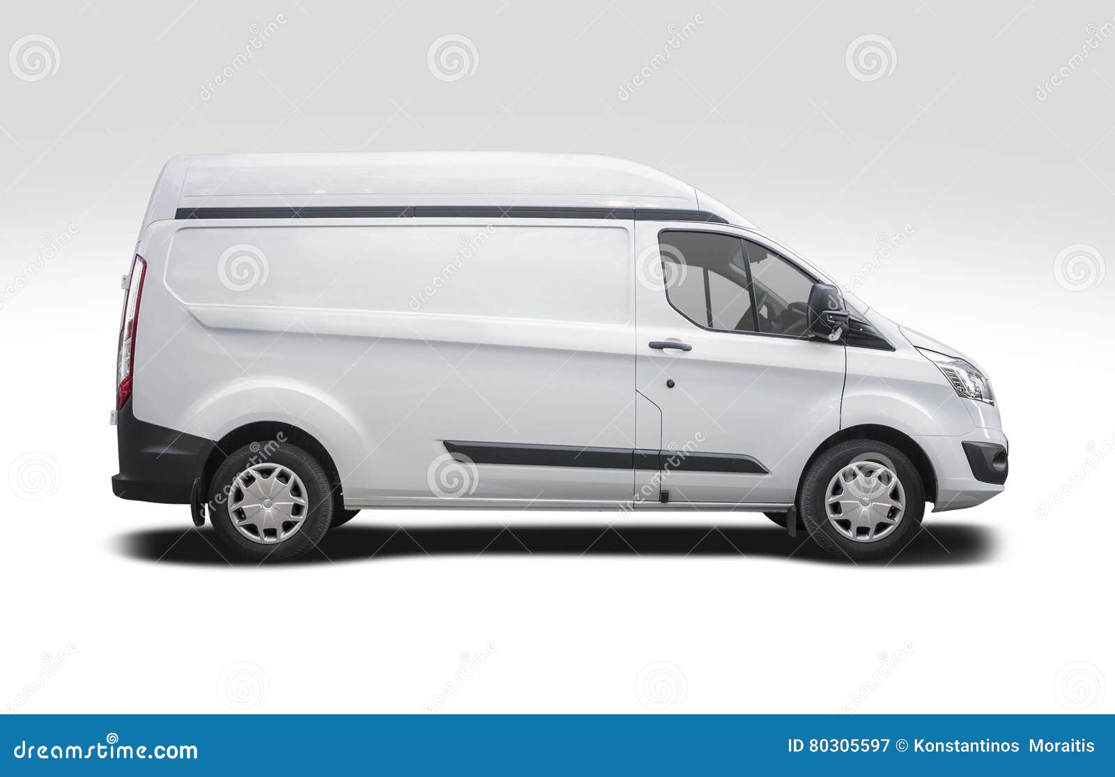 Vista Lateral De Ford Transit Imagen de archivo - Imagen de marca ...
