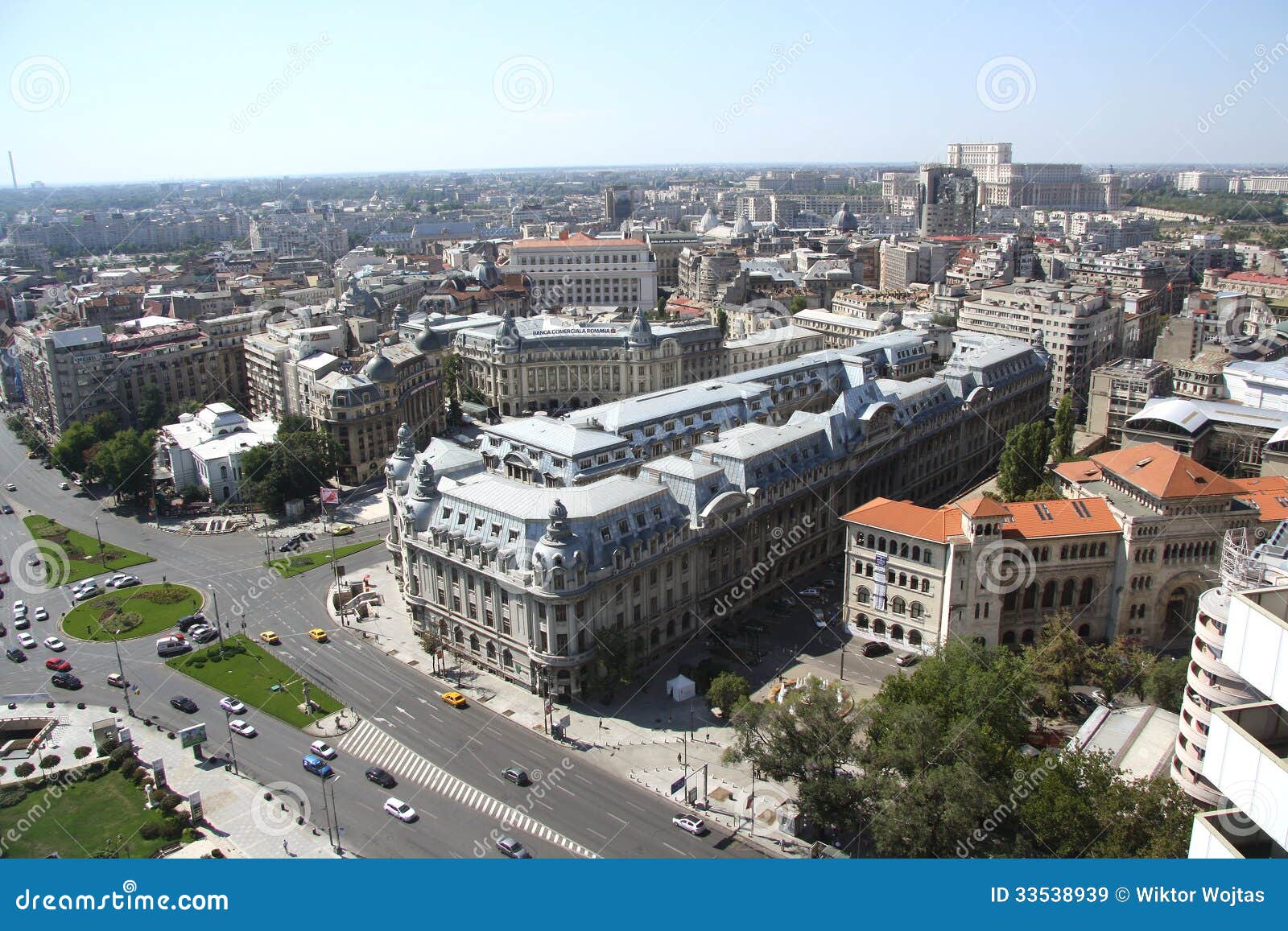 Vista Panoramica Di Bucarest (Romania) Immagine Stock Editoriale ...