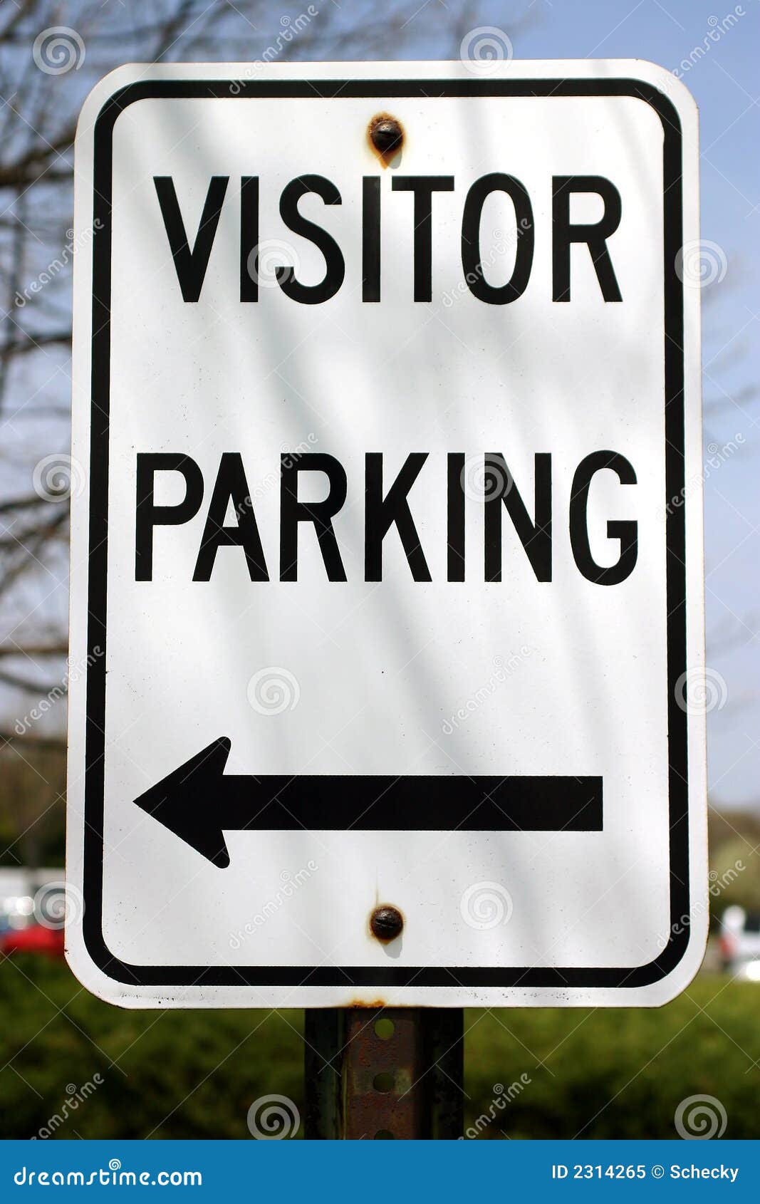 Vistors Parken stockbild. Bild von auto, automobil, besucher - 2314265