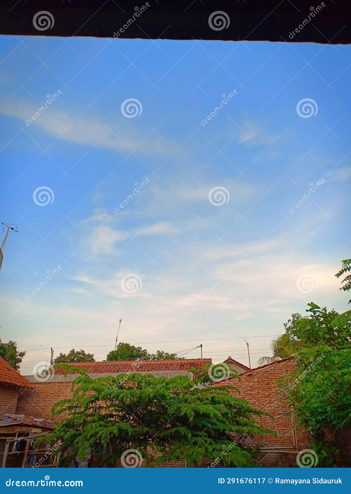 Visual of the Back of the House Stock Image - Image of back, neighbor ...