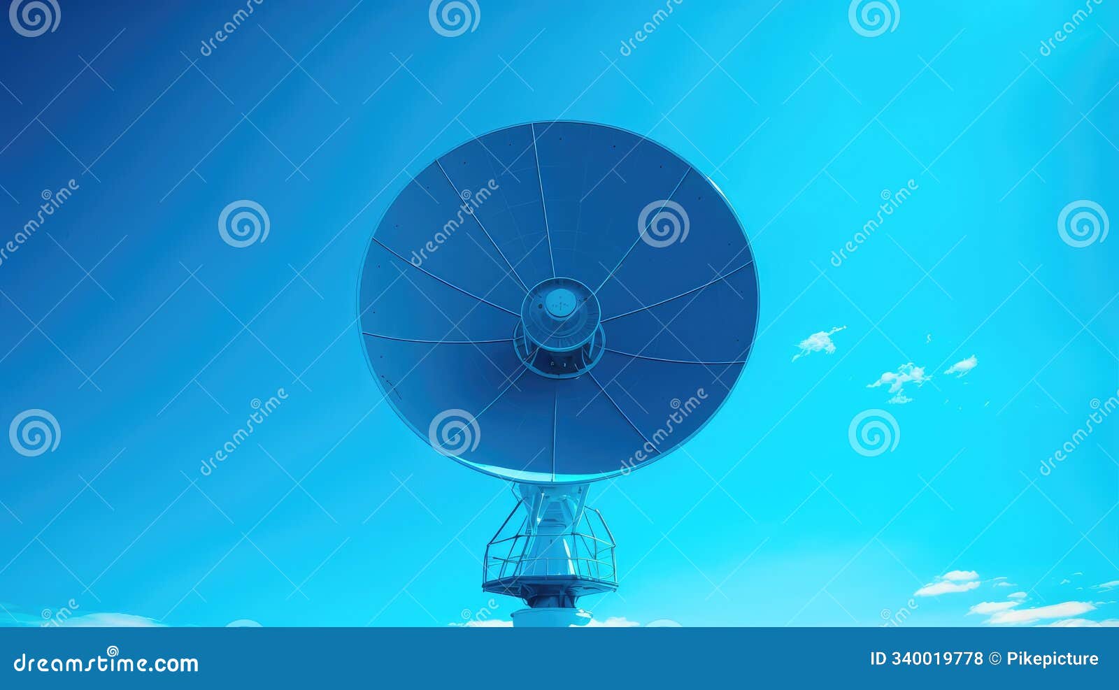 Visual blue radar stock illustration. Illustration of observation ...