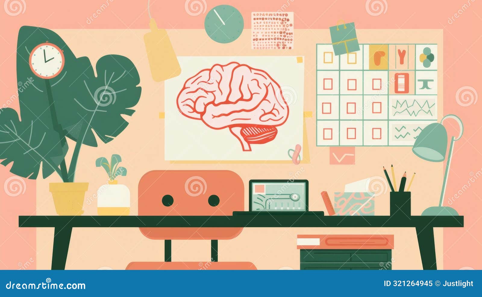 A Visual Chart Depicting the Benefits of Maintaining a daily Routine ...