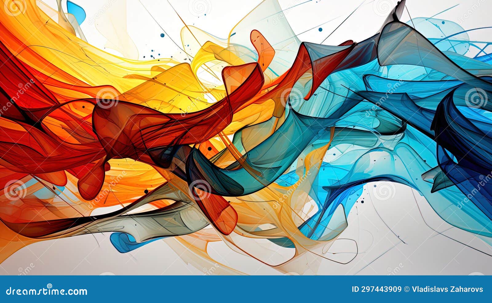 Visual Complexity Emerges in Background, Blending Abstract Shapes and ...