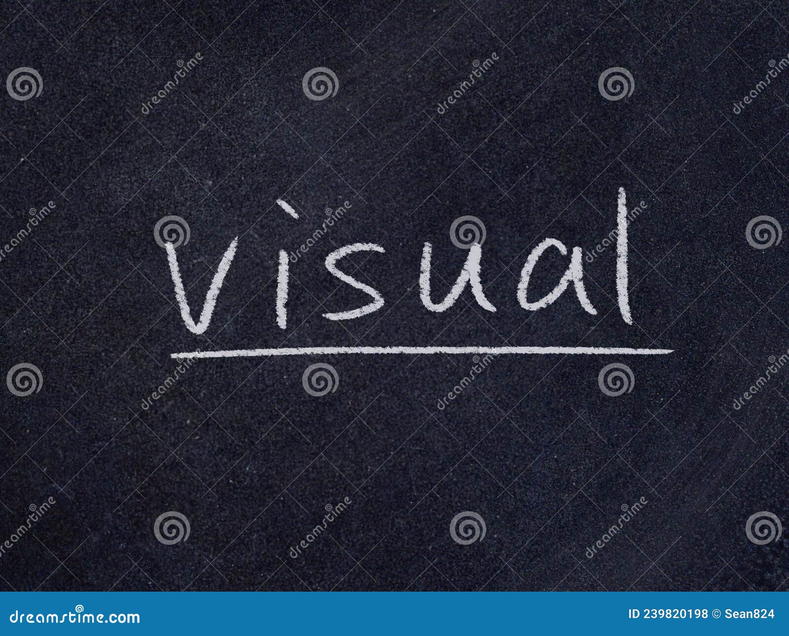 Visual stock photo. Image of chalkboard, text, concept - 239820198