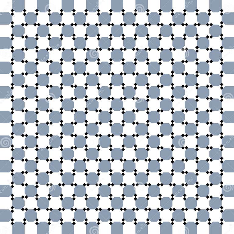 Spin, Motion and Optical Illusion. Vector Illustration of Impossible ...