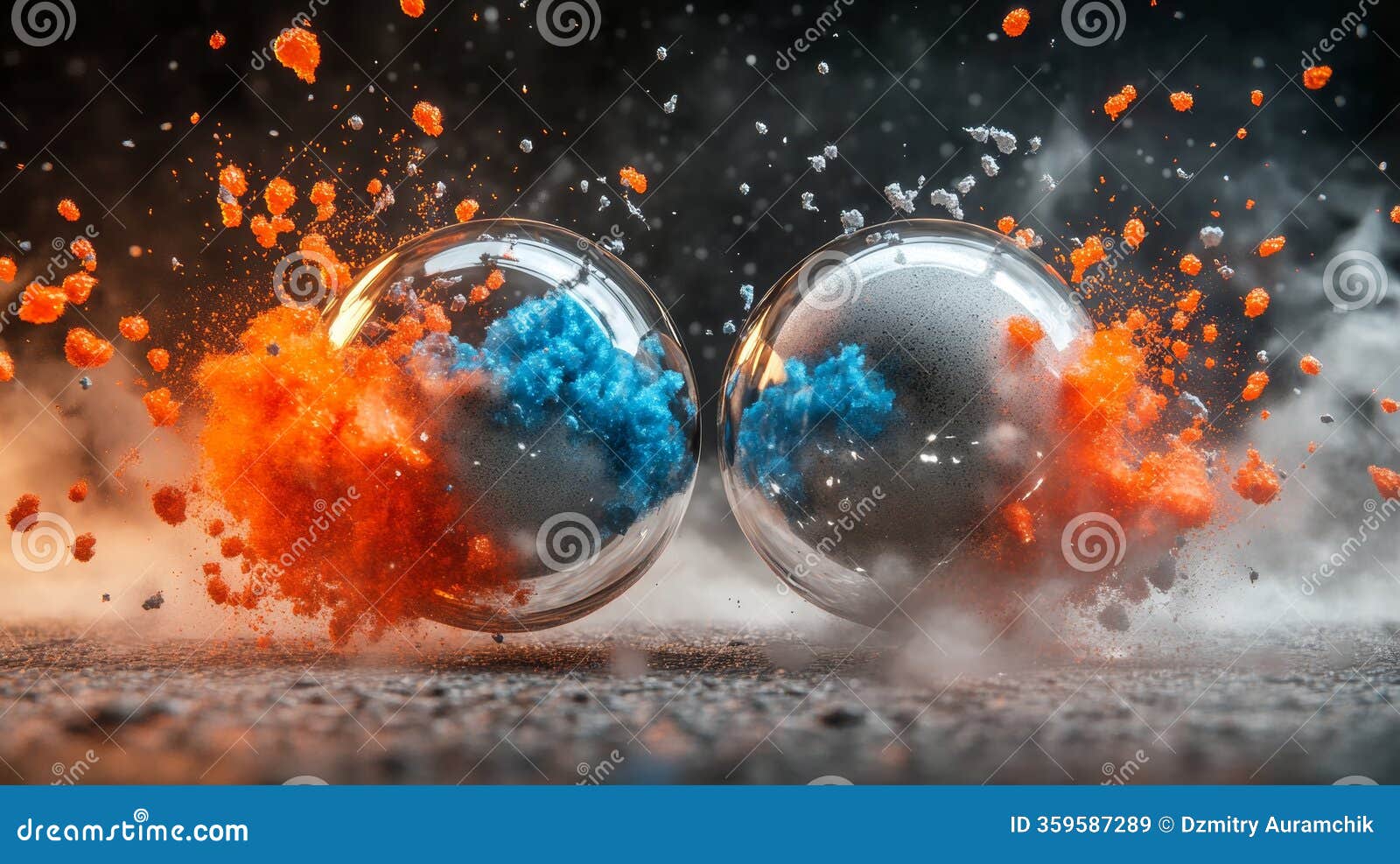 A Visual Depiction of Matter and Antimatter Particles, Emphasizing ...