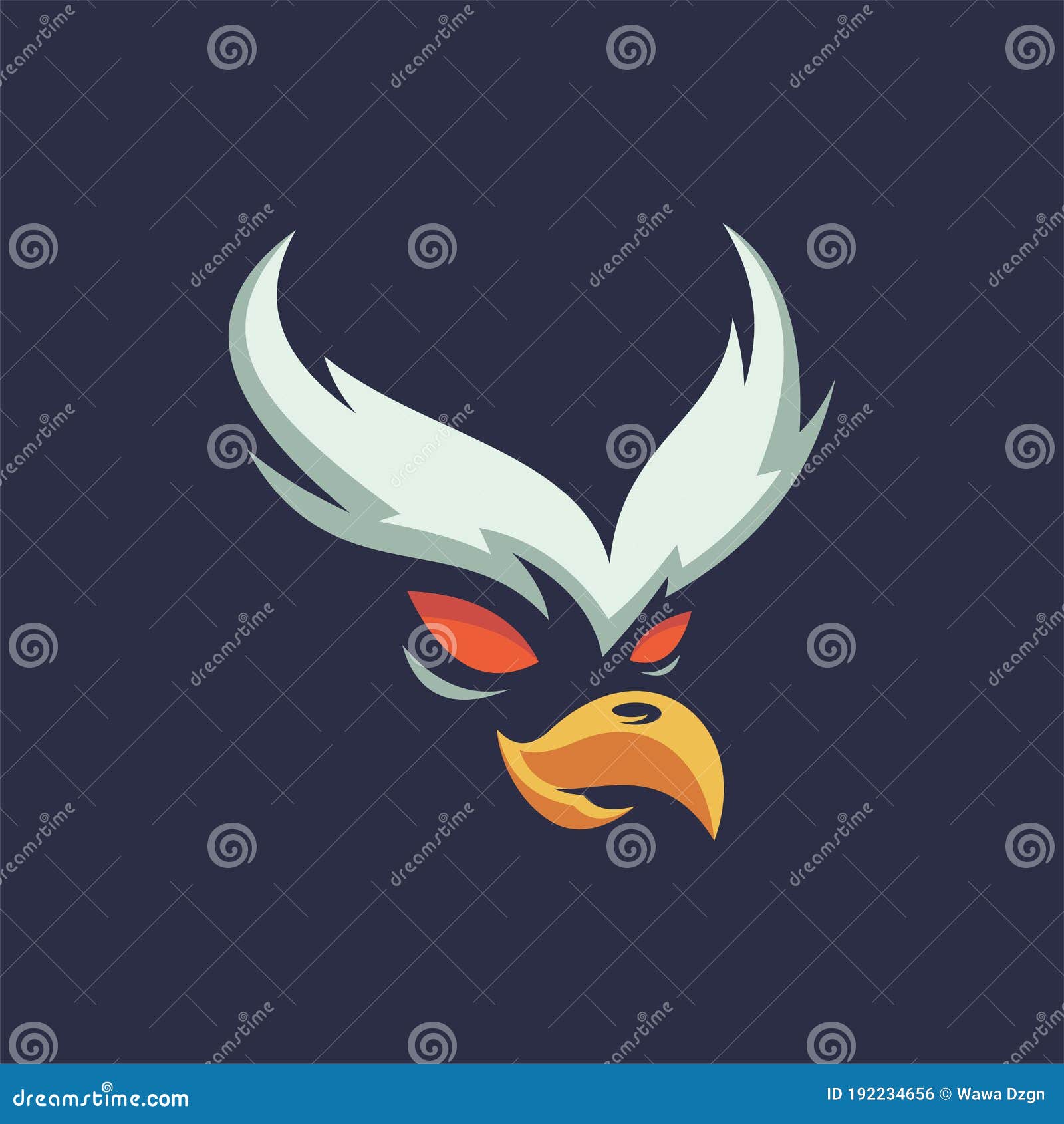Design Concept Logo - Angry Owl Get Pro Icon Simple Elements Logo Stock ...