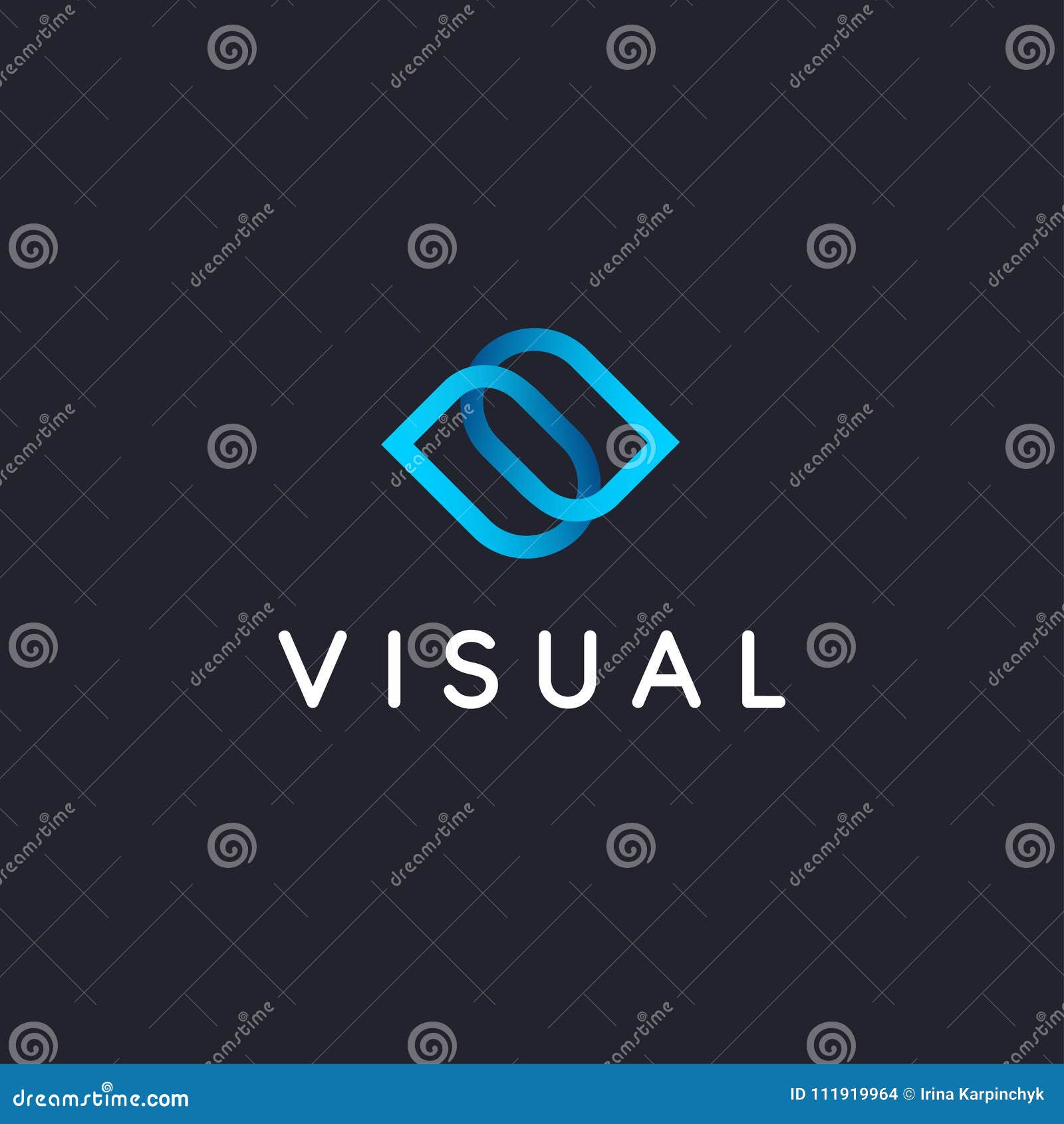 Visual Design Element. Vision. Eye Sign. Video Control Sign. Smart ...