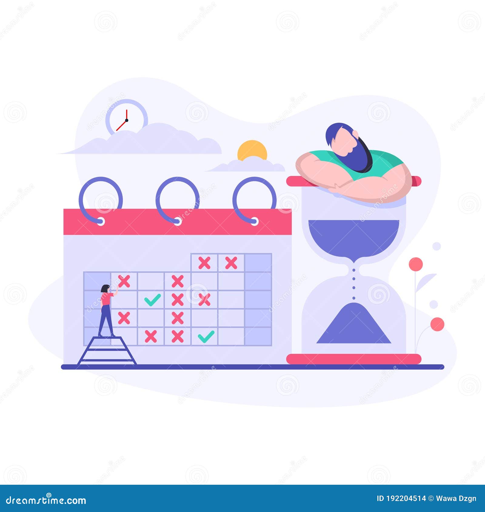 Visual Design - Design Themed about Waiting for Work To Arrive Stock ...