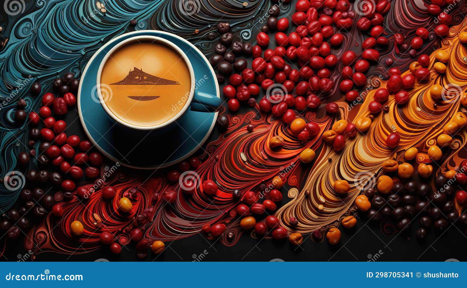 Visual of Different Types of Ingredients for Food Item Stock ...