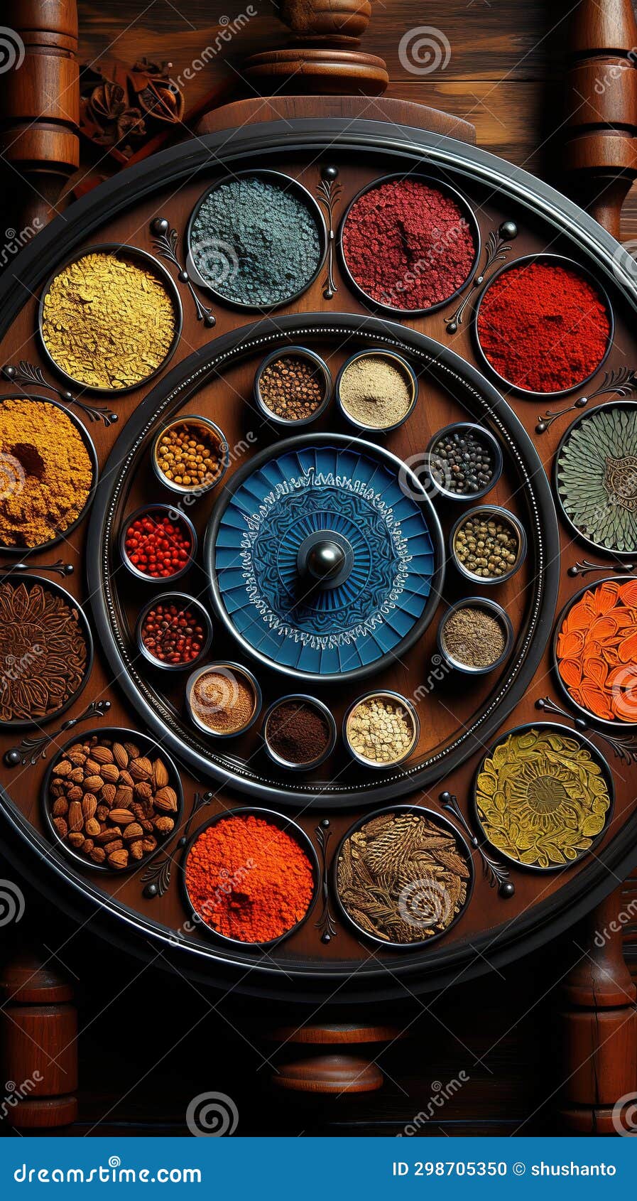 Visual of Different Types of Ingredients for Food Item Stock ...