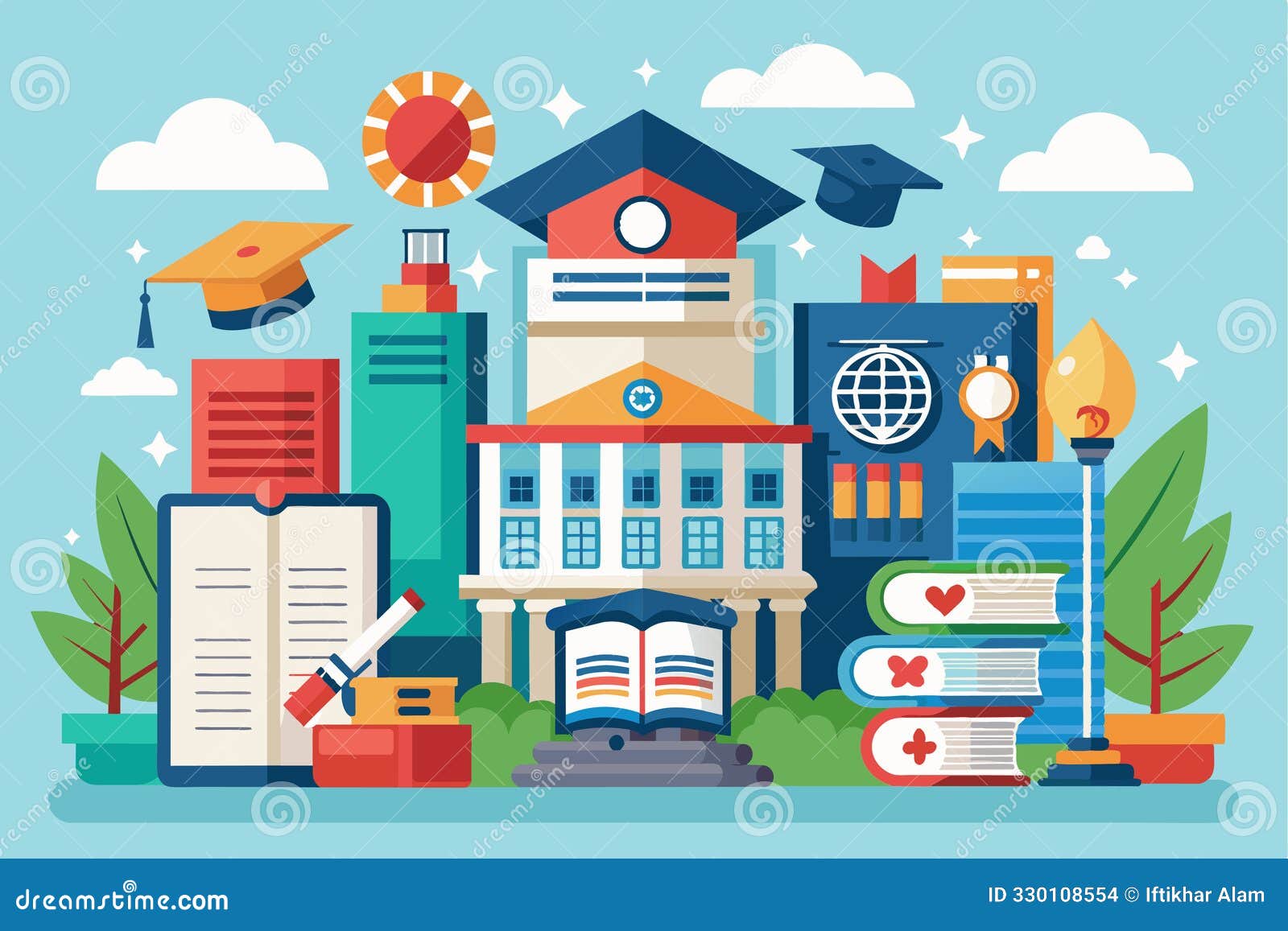 This Visual Displays Various Elements of College Admissions, Showcasing ...