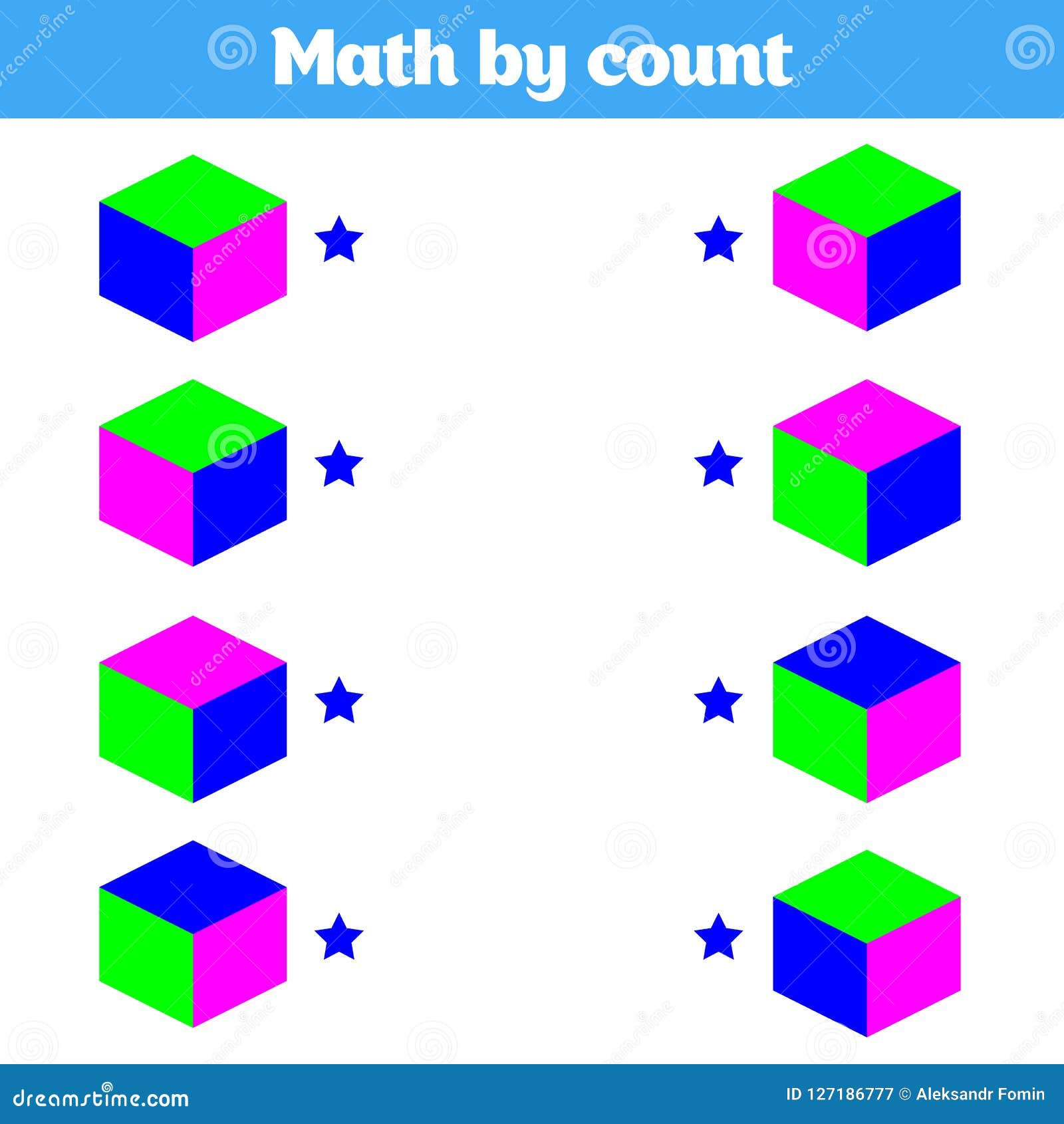 Visual Educational Game for Children. Worksheet for Preschool Kids ...