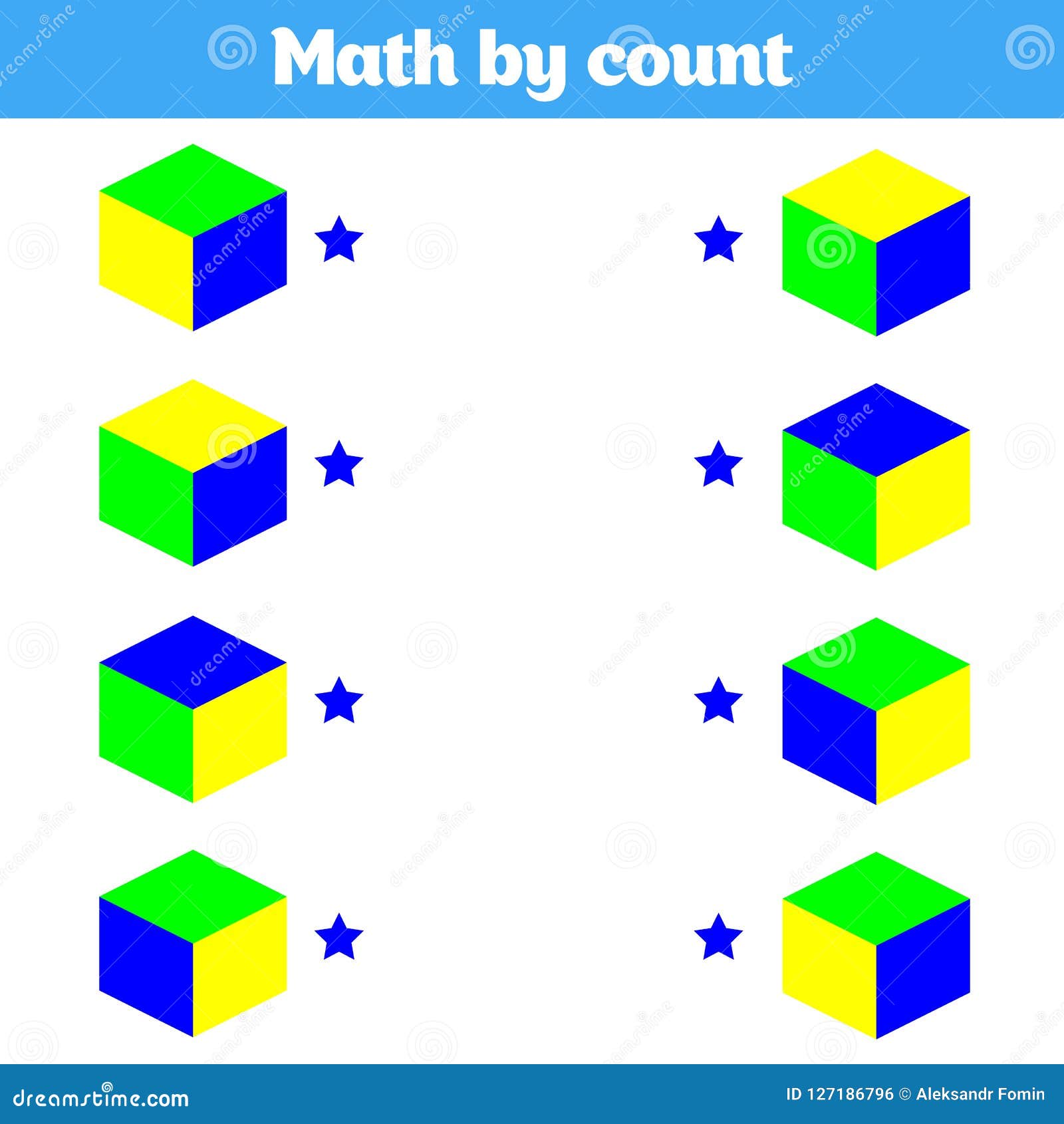 Visual Educational Game for Children. Worksheet for Preschool Kids ...