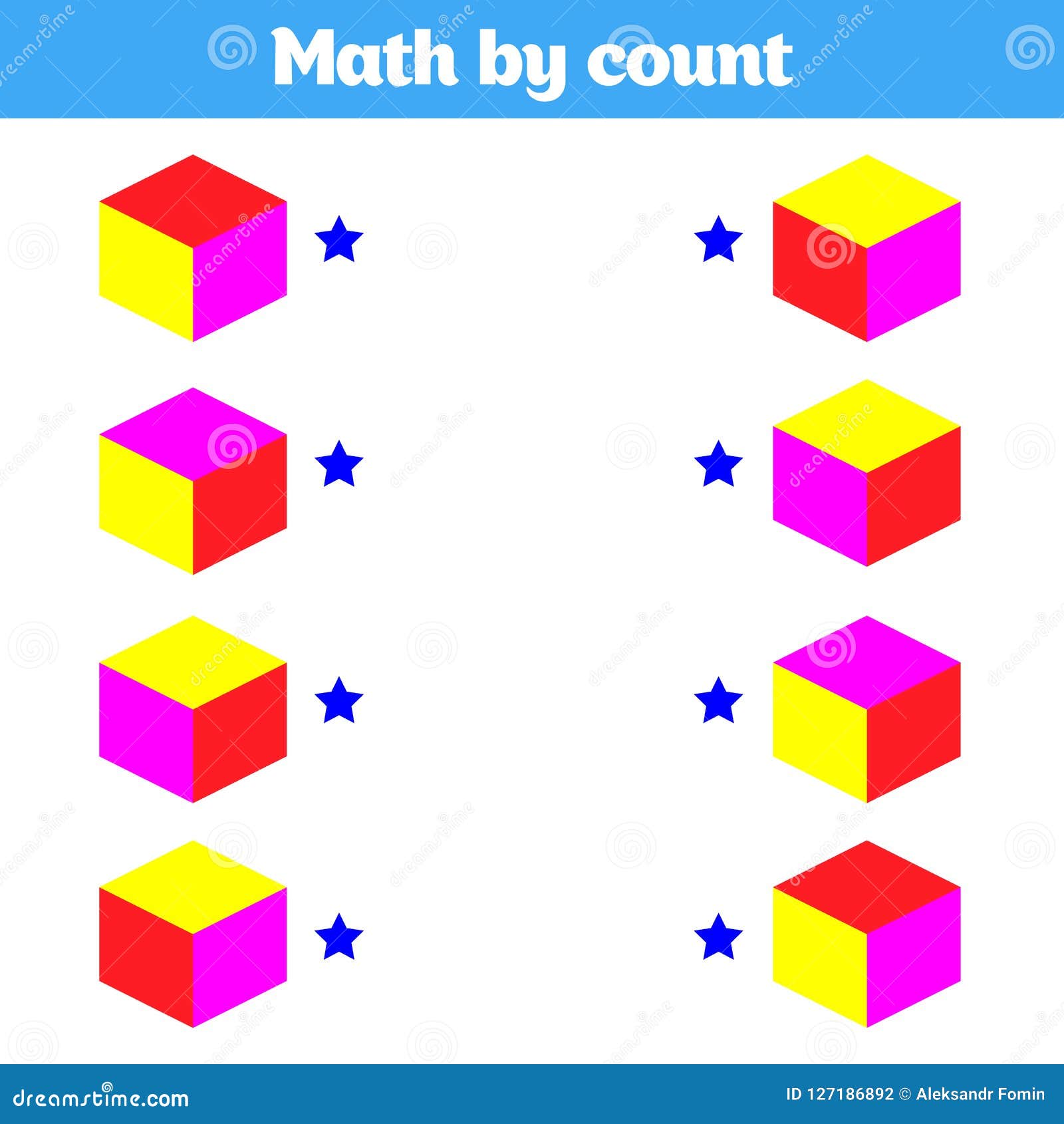 Visual Educational Game for Children. Worksheet for Preschool Kids ...