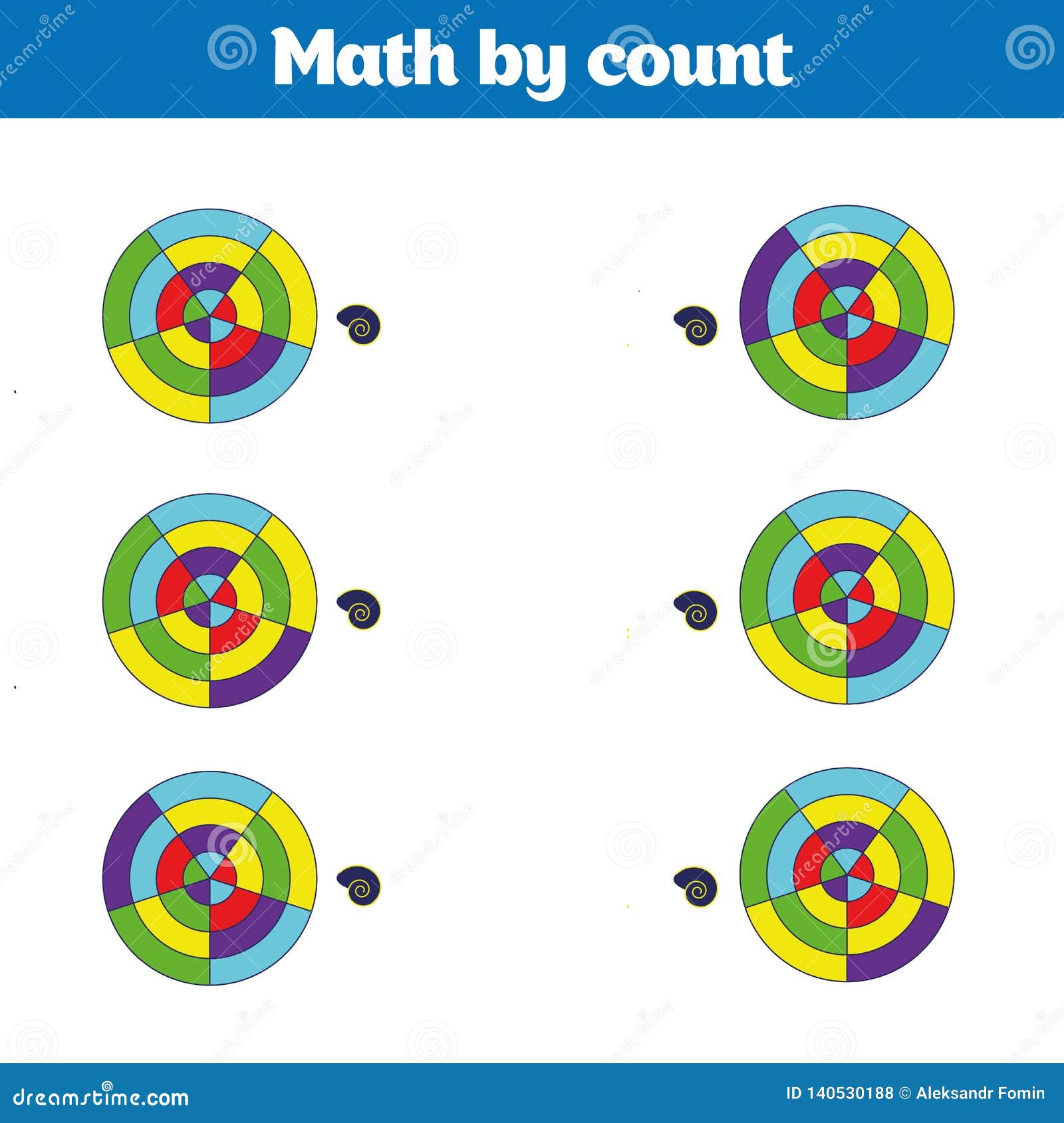 Visual Educational Game for Children Worksheet for Preschool Kids ...