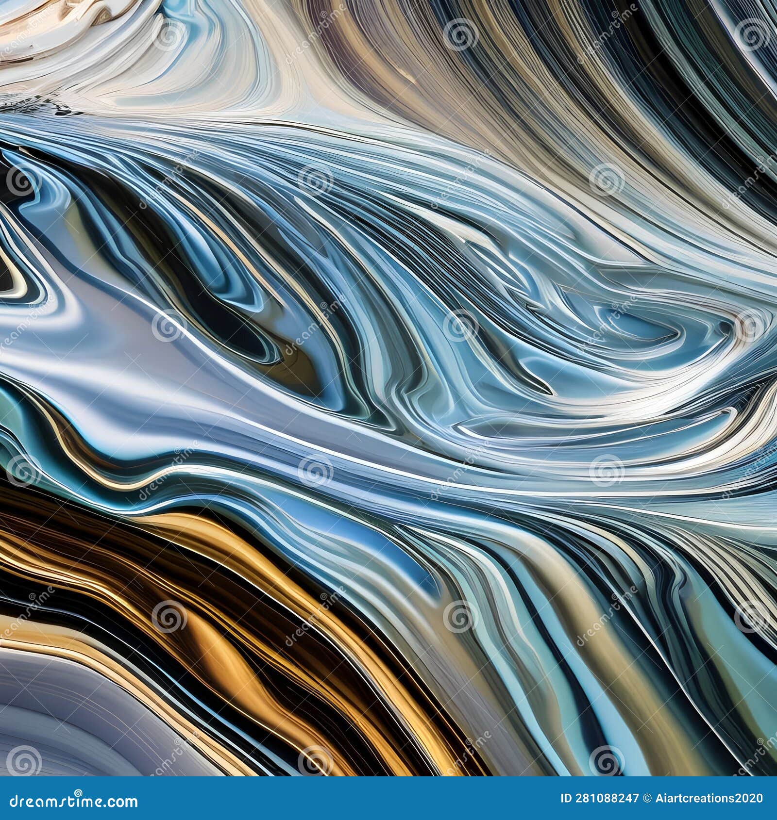 A Visual Exploration of Fluidity and Liquidity, with Flowing Forms ...