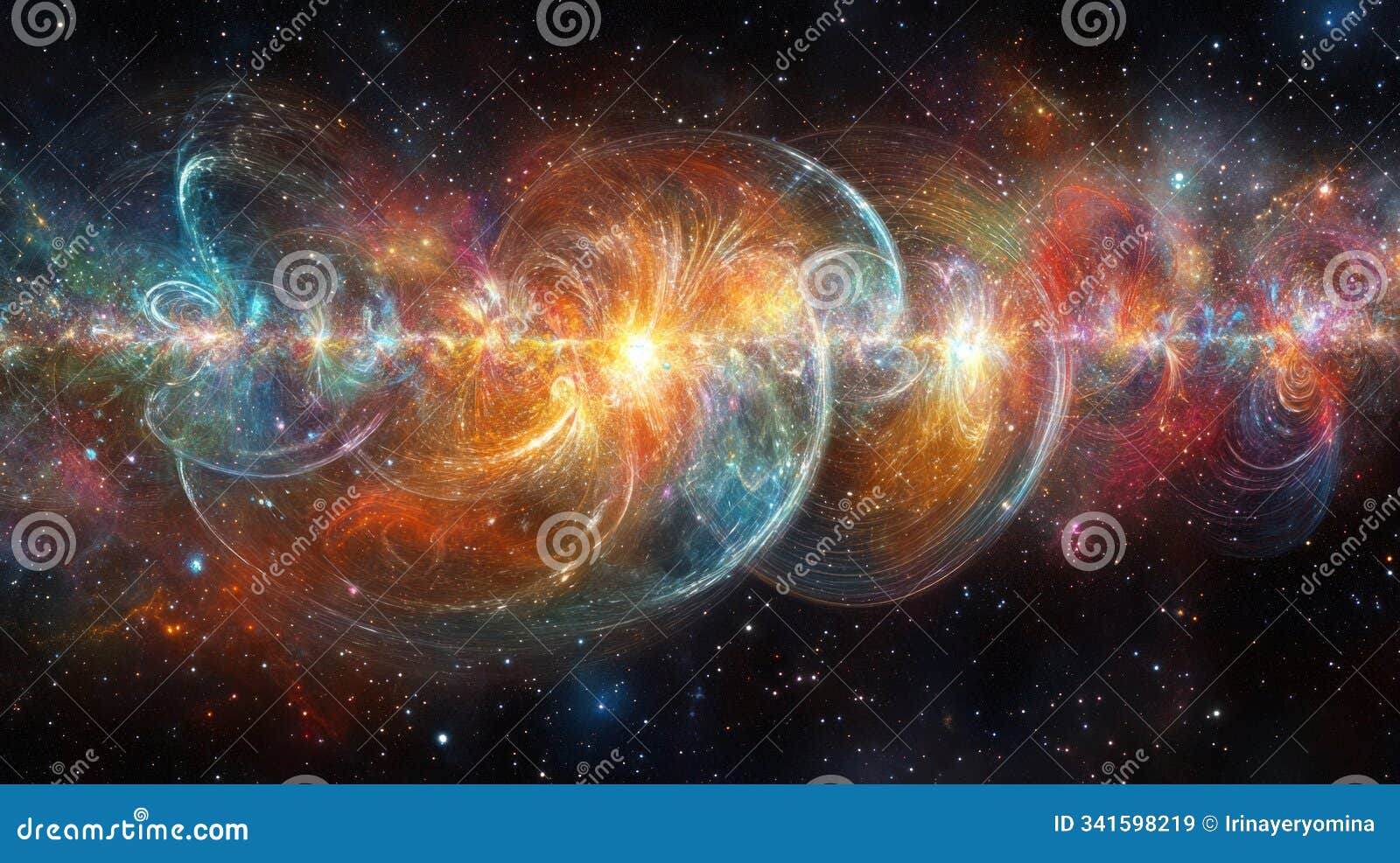 Visual Exploration of Quantum Entanglement Phenomena in a Cosmic ...