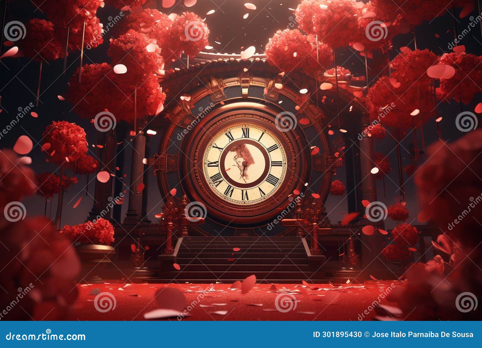 Visual Explorations of the Concept of Time Stock Illustration ...