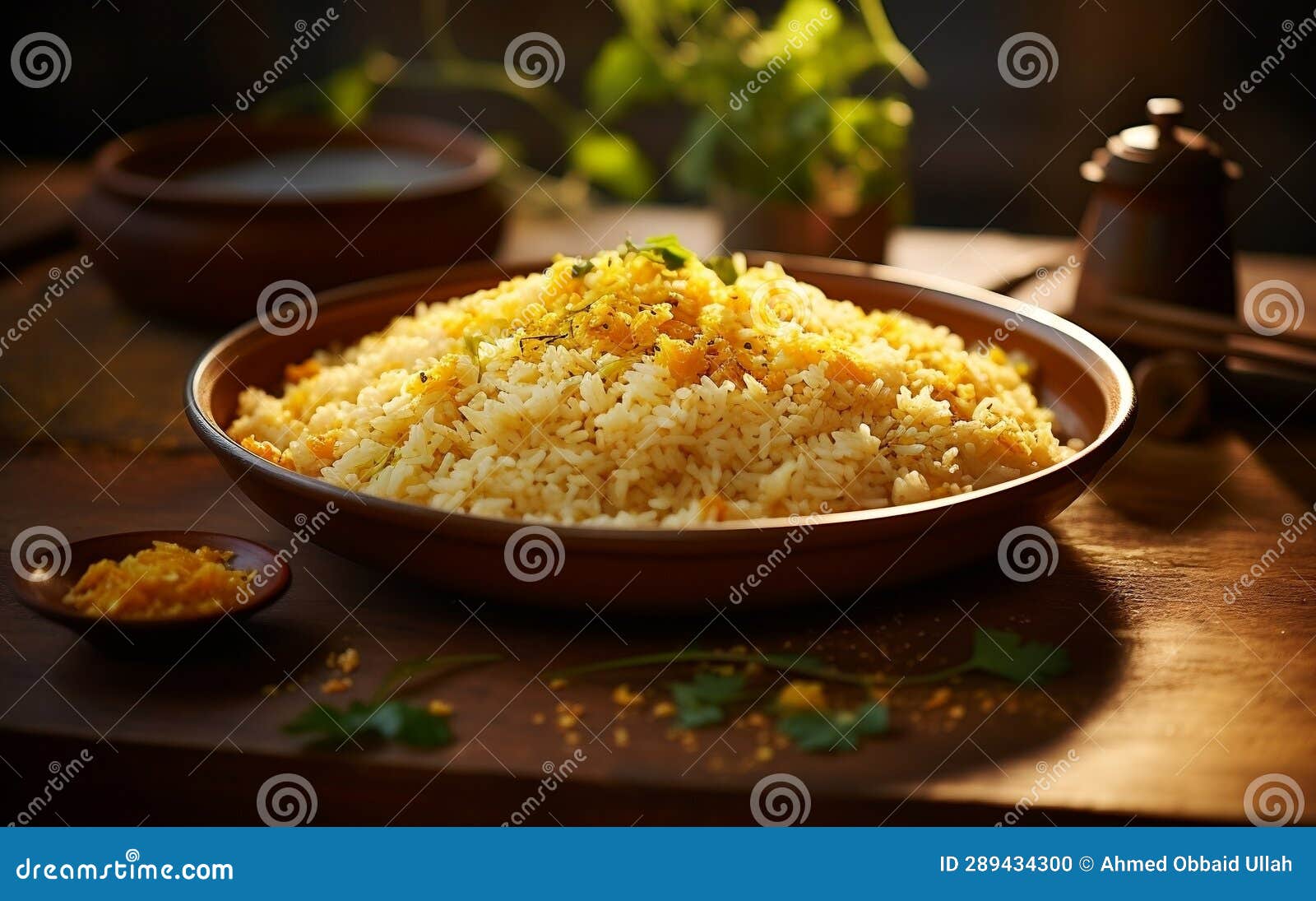 A Visual Feast: Very Pretty Fried Rice. Generative by AI Stock Photo ...