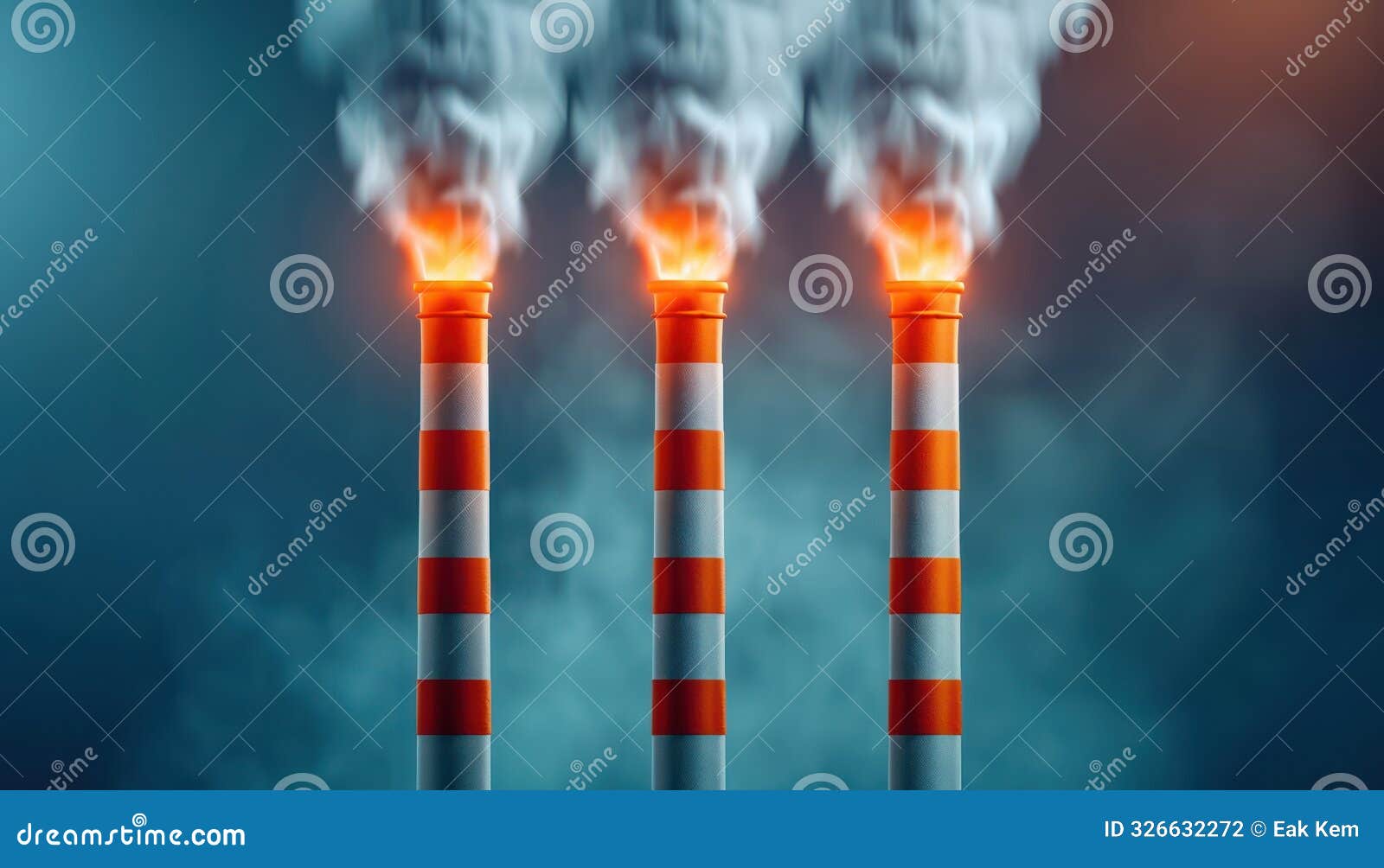 The Environmental Impact of Industrial Chemical Emissions a Visual ...