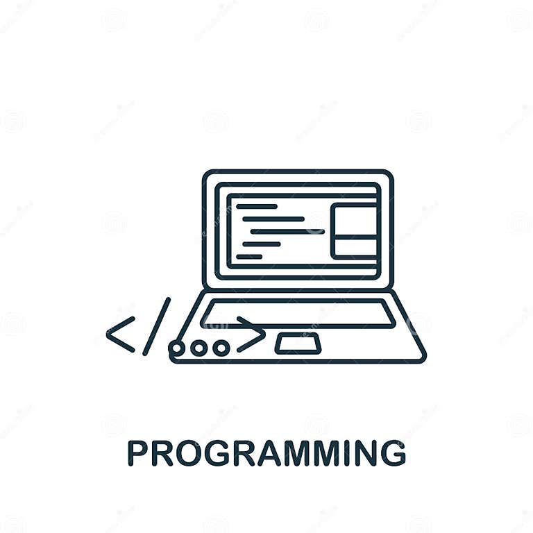 Visual Hierarchy Icon. Line Simple Web Design Icon for Templates, Web ...