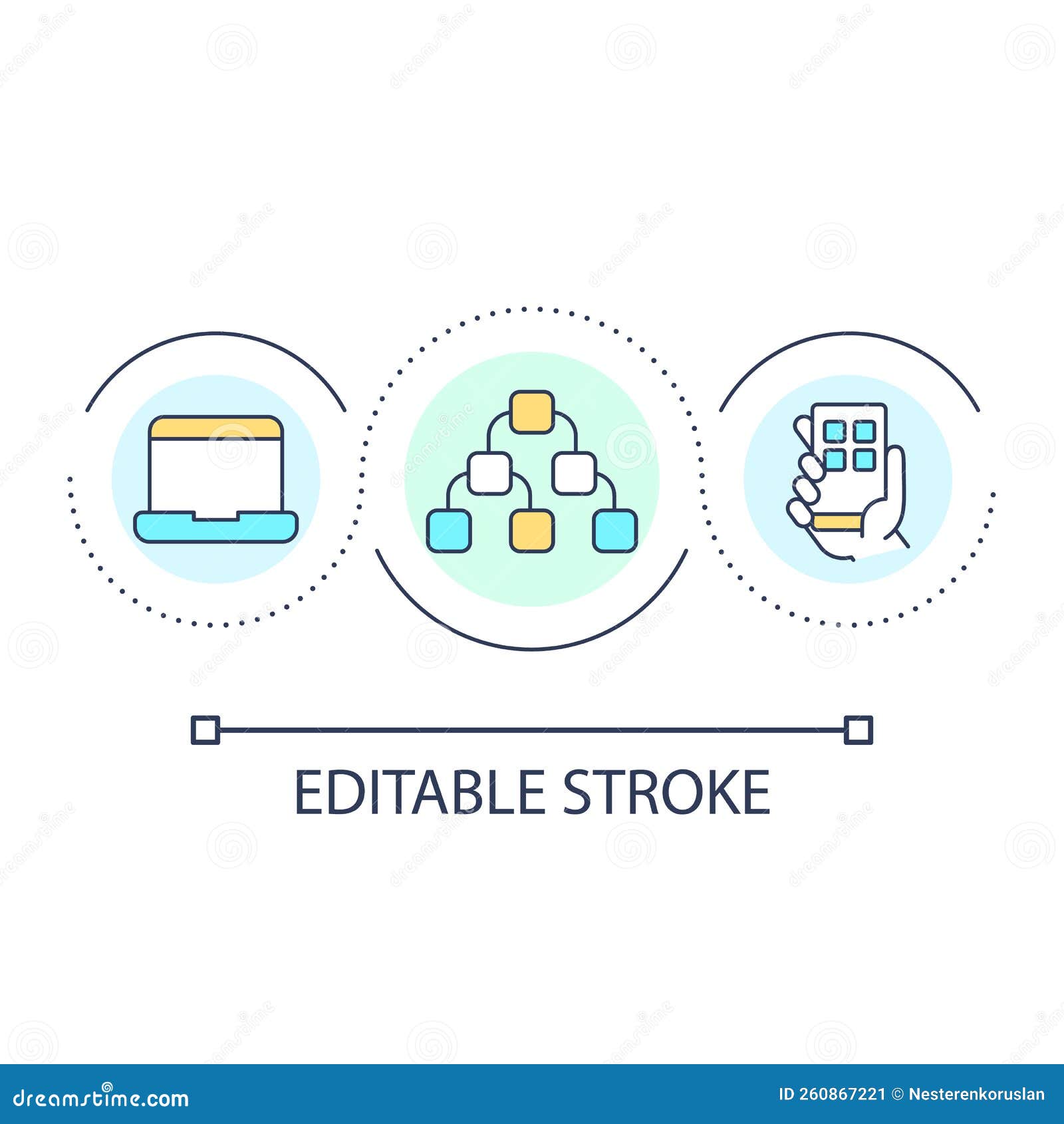 Visual Hierarchy in UX Loop Concept Icon Stock Vector - Illustration of ... Visual Hierarchy in UX Loop Concept Icon Stock Vector - Illustration of ...