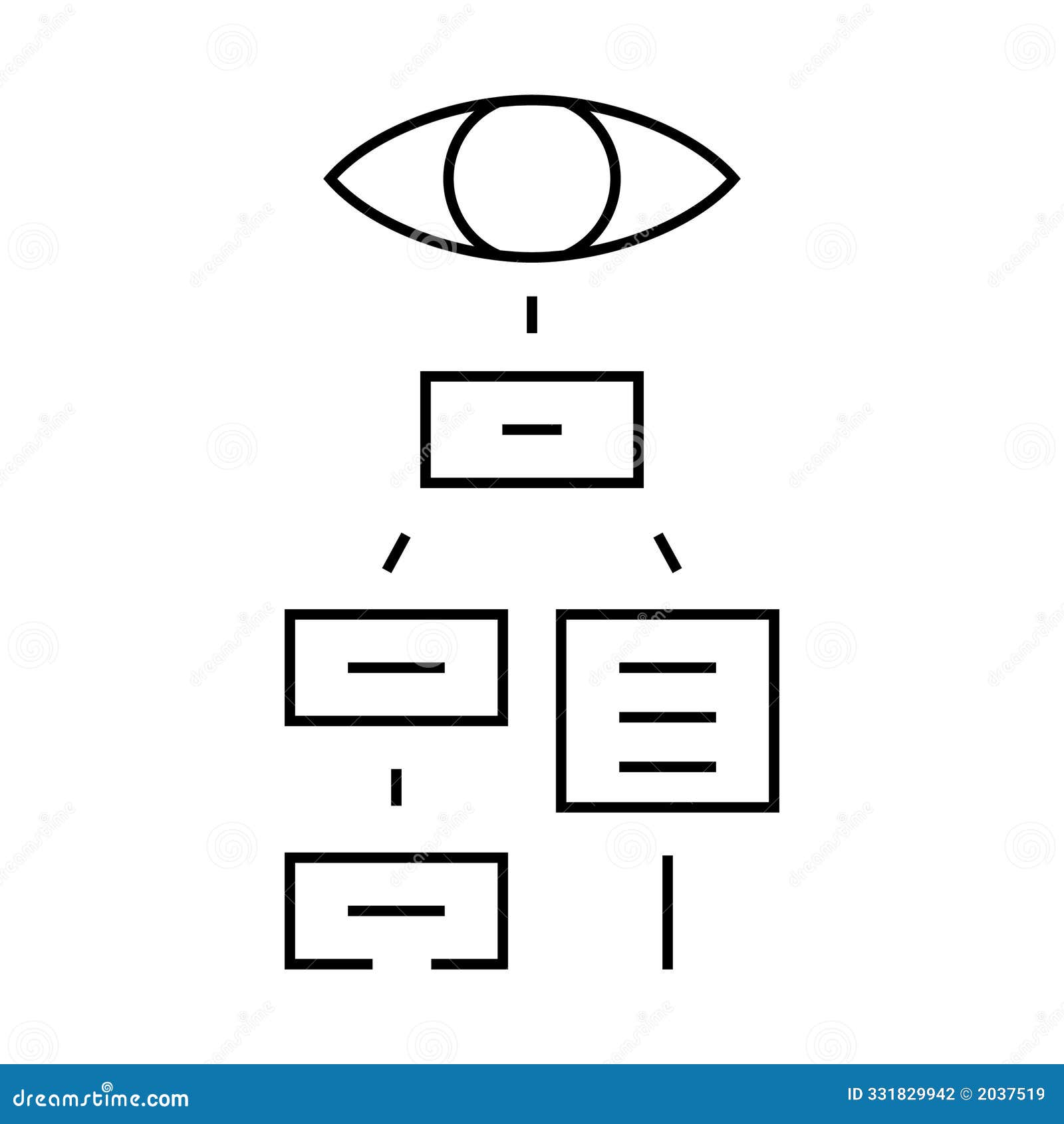 Visual Hierarchy Ux Ui Design Line Icon Vector Illustration Stock ... Visual Hierarchy Ux Ui Design Line Icon Vector Illustration Stock ...