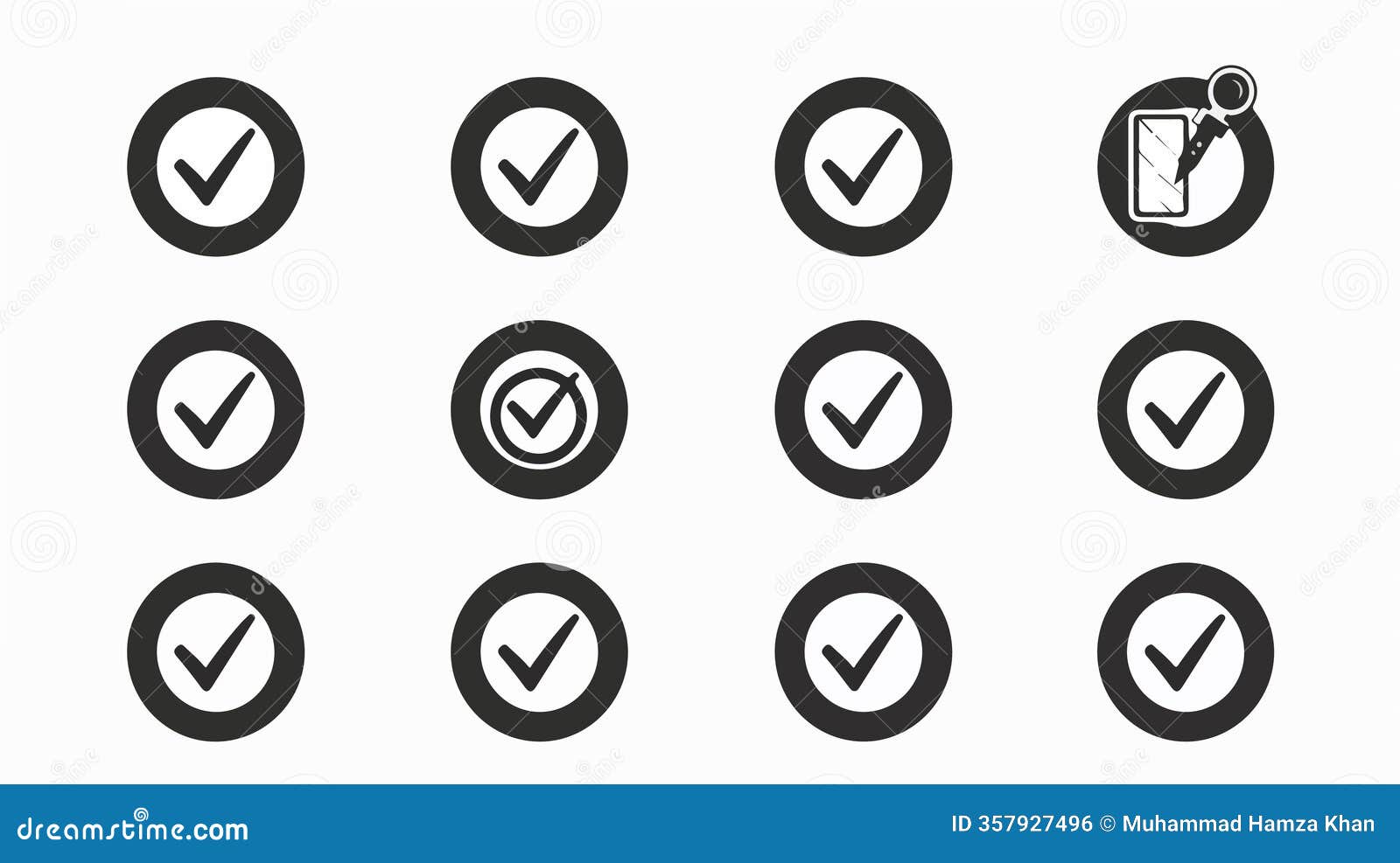 Professional Checklist Icon for Assessment Categories Stock Vector ...