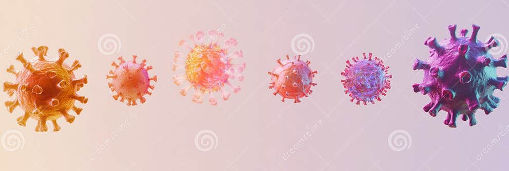 Progression of Virus Forms Showing Evolution from Simple To Complex ...