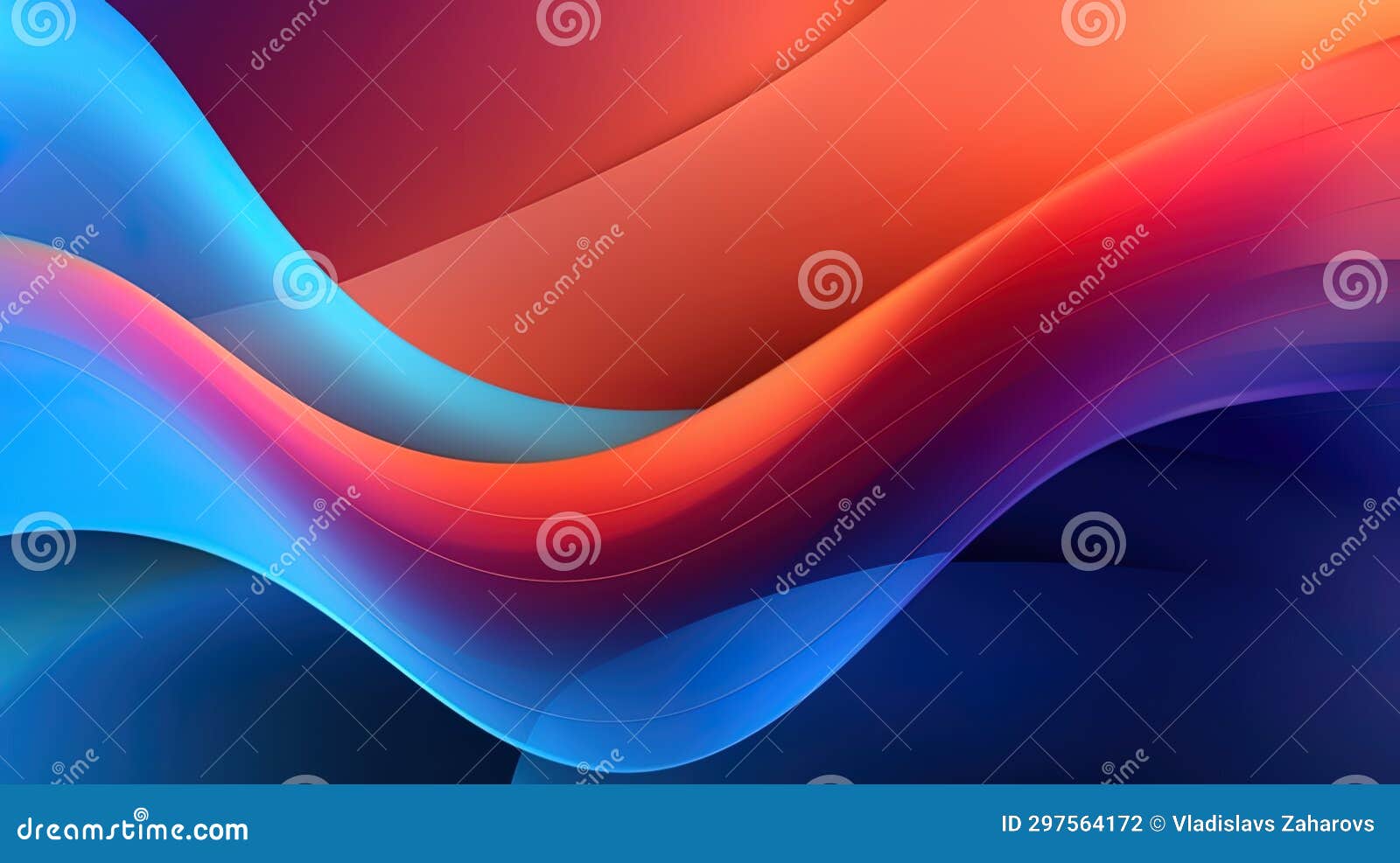 Visual Impact of Color Transitions in Abstract Background, Highlighting ...