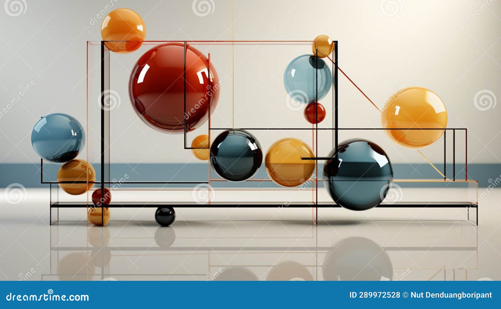 Visual Impact of Square, Triangle, and Circle Intersections Stock ...