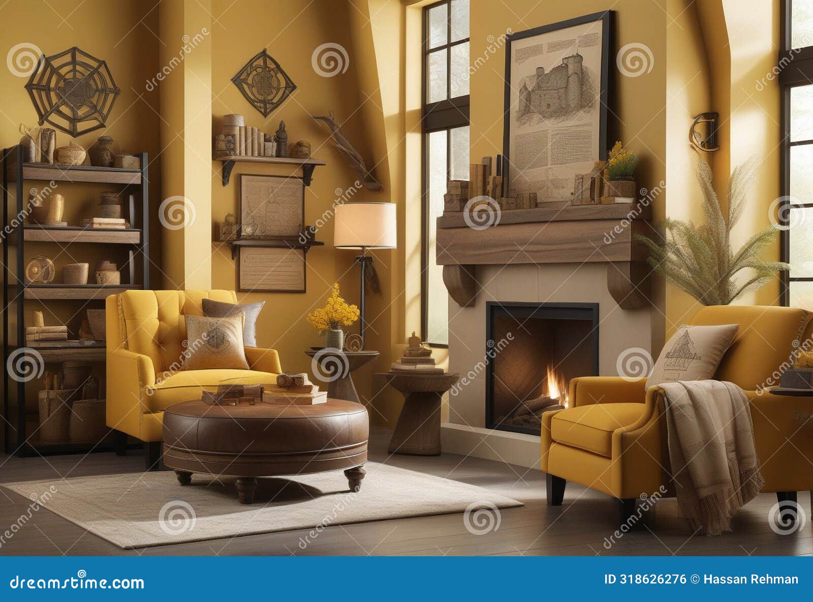 A Visual Journey through Cozy Technical Drawings Stock Illustration ...