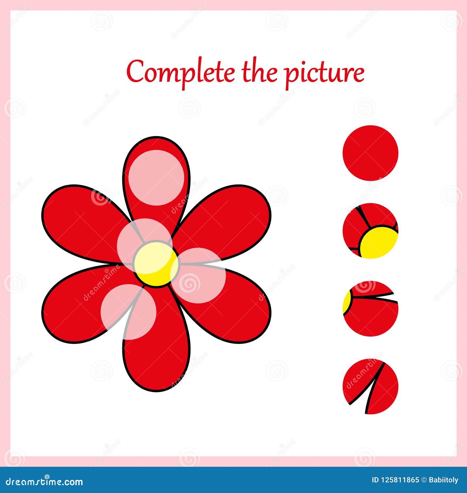 Worksheet. Visual Logic Puzzle: Find Missing Piece - Puzzle Game for ...