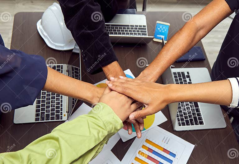 A Visual Metaphor for Teamwork and Equality in the Workplace Join Hands ...