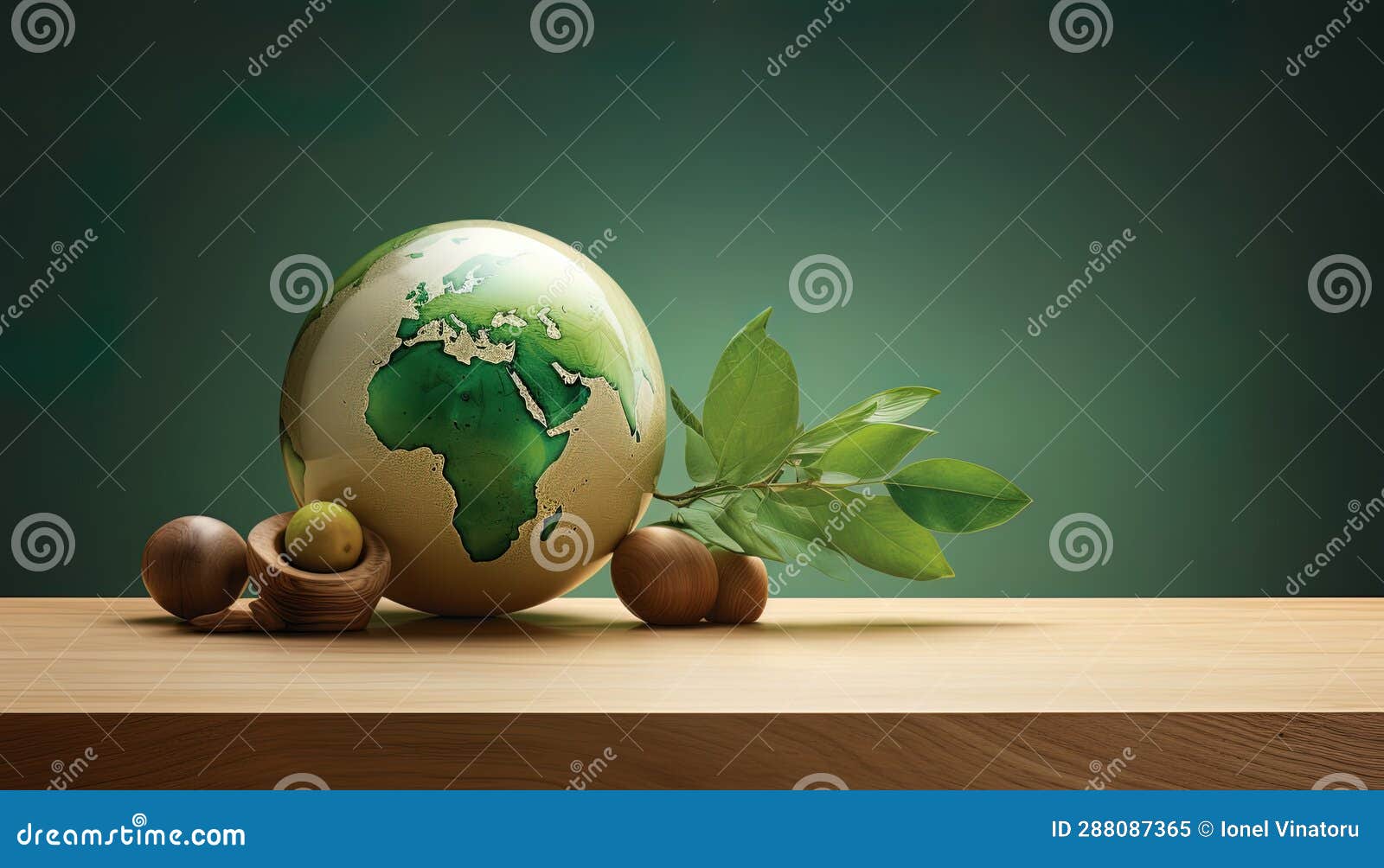 Visual Mock Up that Combines Eco-friendly Elements, Reflecting the ...