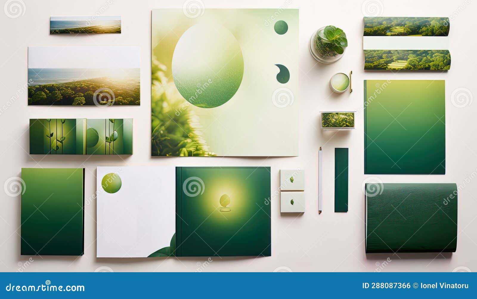 Visual Mock Up that Combines Eco-friendly Elements, Reflecting the ...