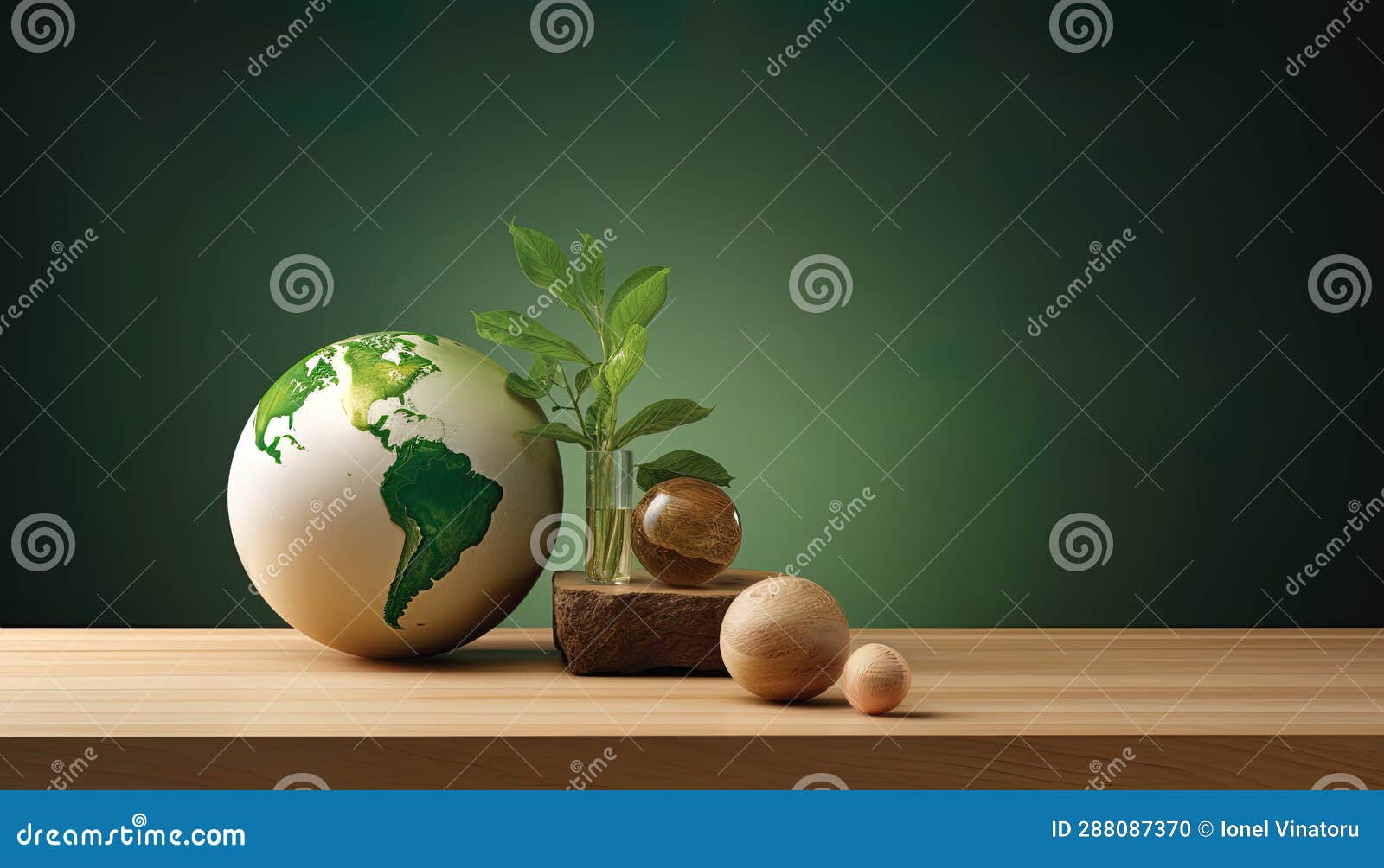 Visual Mock Up that Combines Eco-friendly Elements, Reflecting the ...