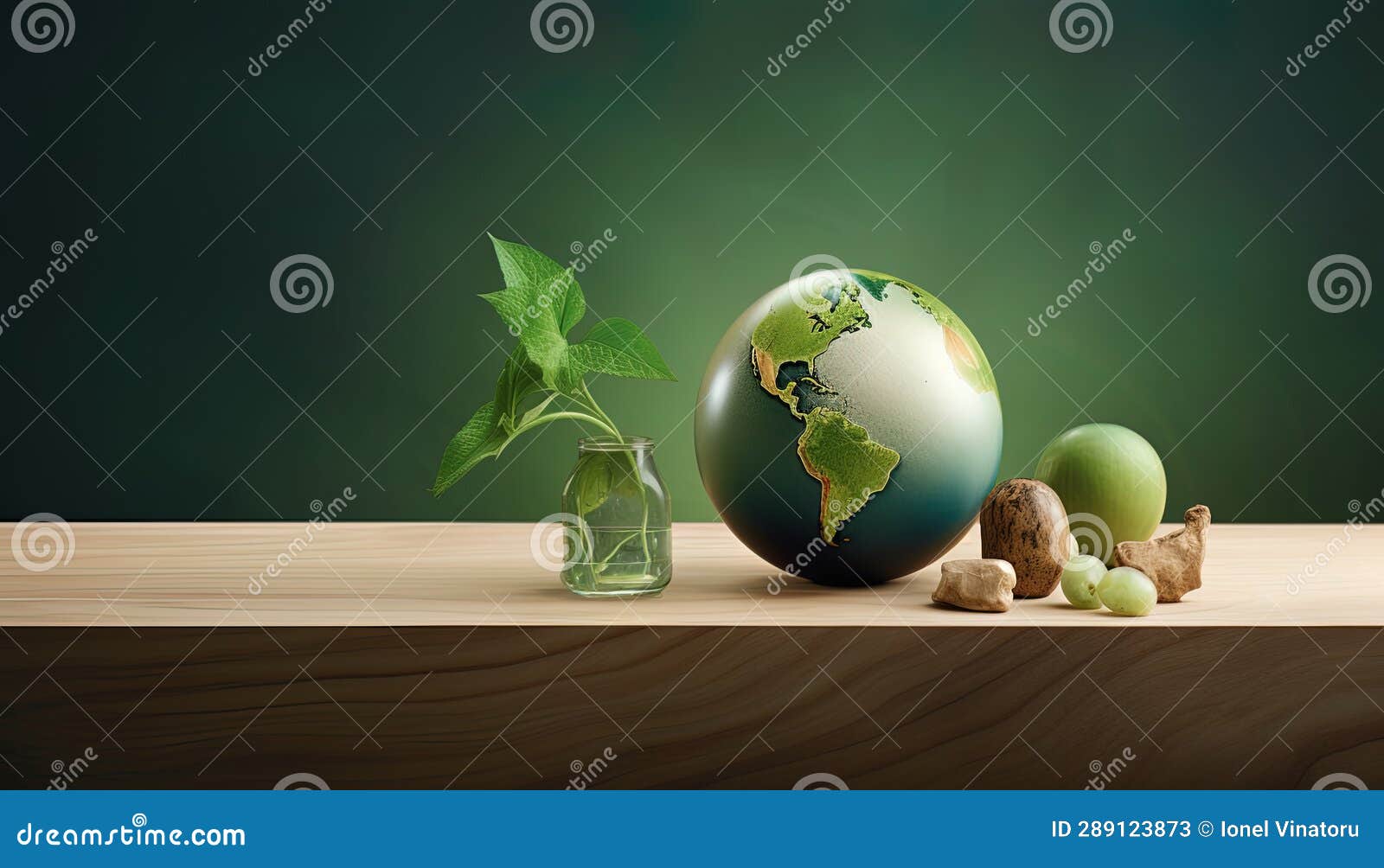 Visual Mock Up that Combines Eco-friendly Elements, Reflecting the ...