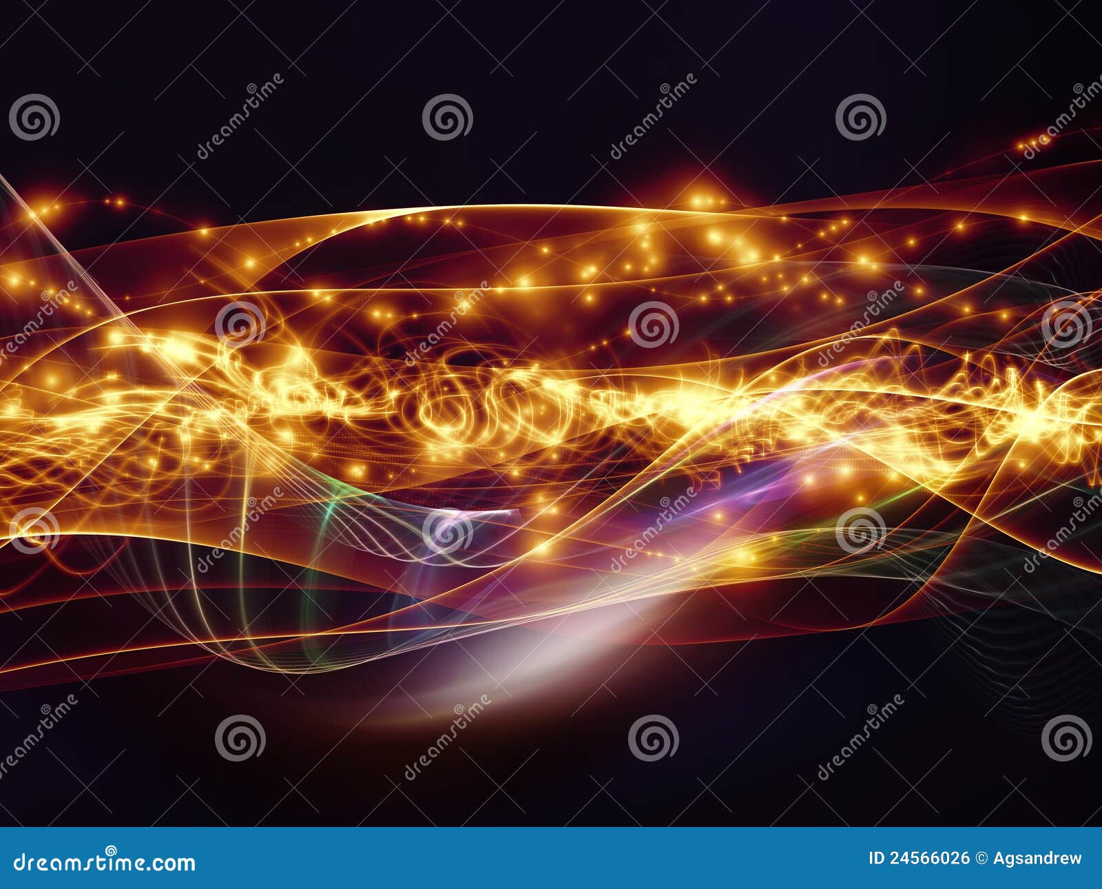 Visual music stock illustration. Illustration of abstract - 24566026
