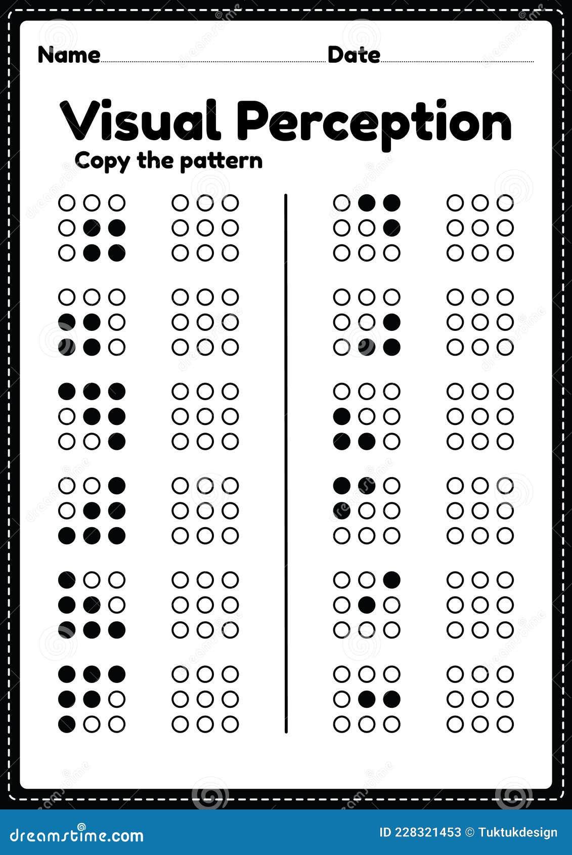 Visual Perceptual Skills Activity Of Alphabet Letters Worksheet For ...