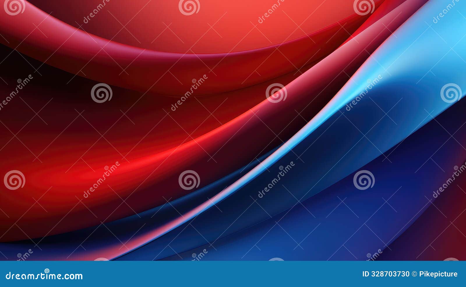 Visual Red and Blue Backgrounds Stock Illustration - Illustration of ...