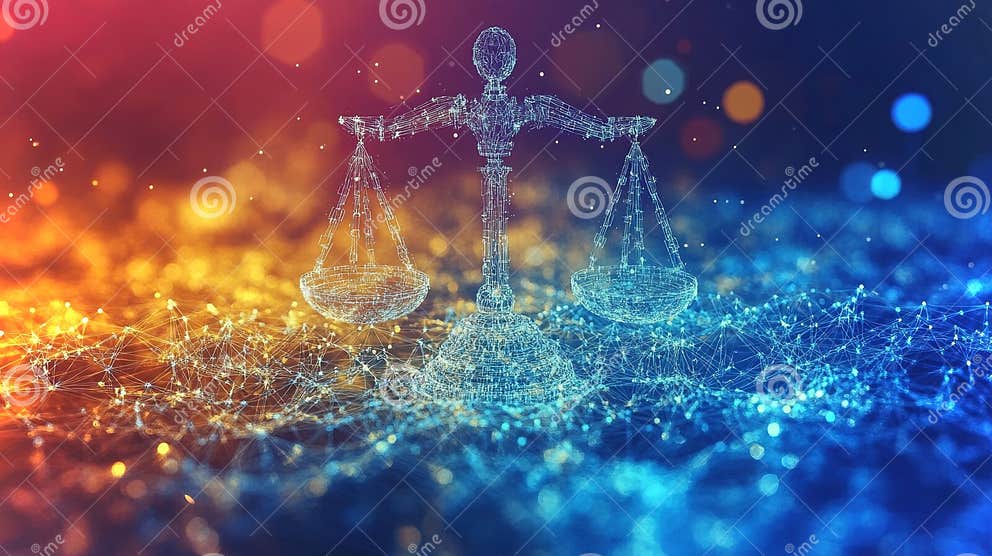 Visual Representation of AI Creating Equitable Systems through Balanced ...