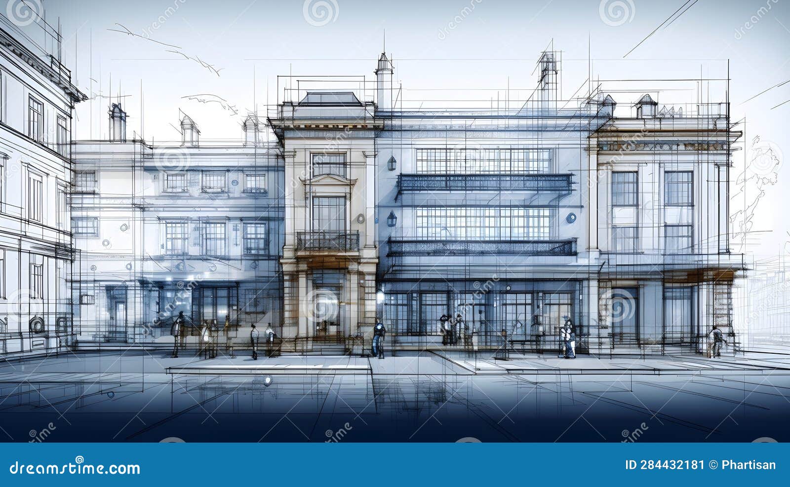 Visual Representation of the Architectural Plans and Construction Stock ...