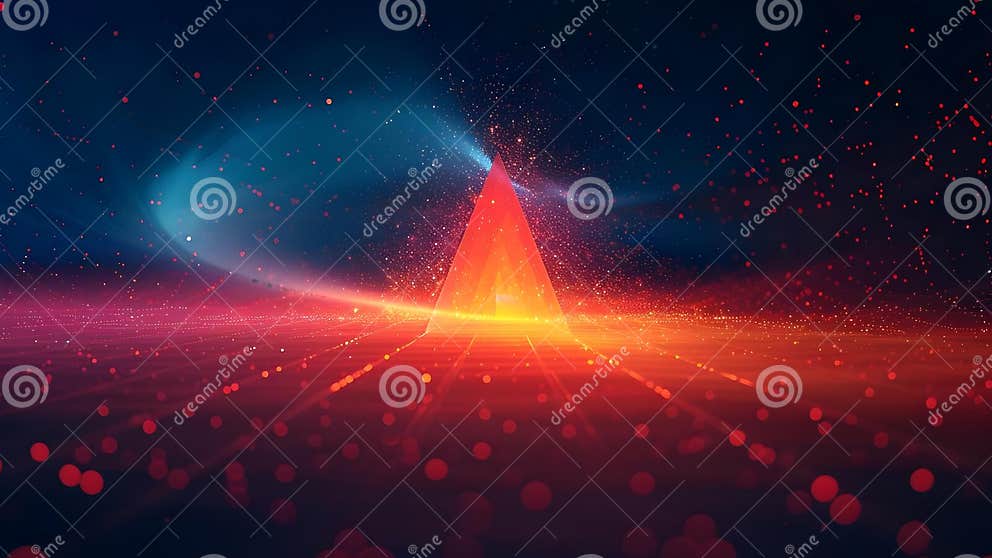 Visual Representation of Big Data or Sales Funnel As Cosmic Universe ...